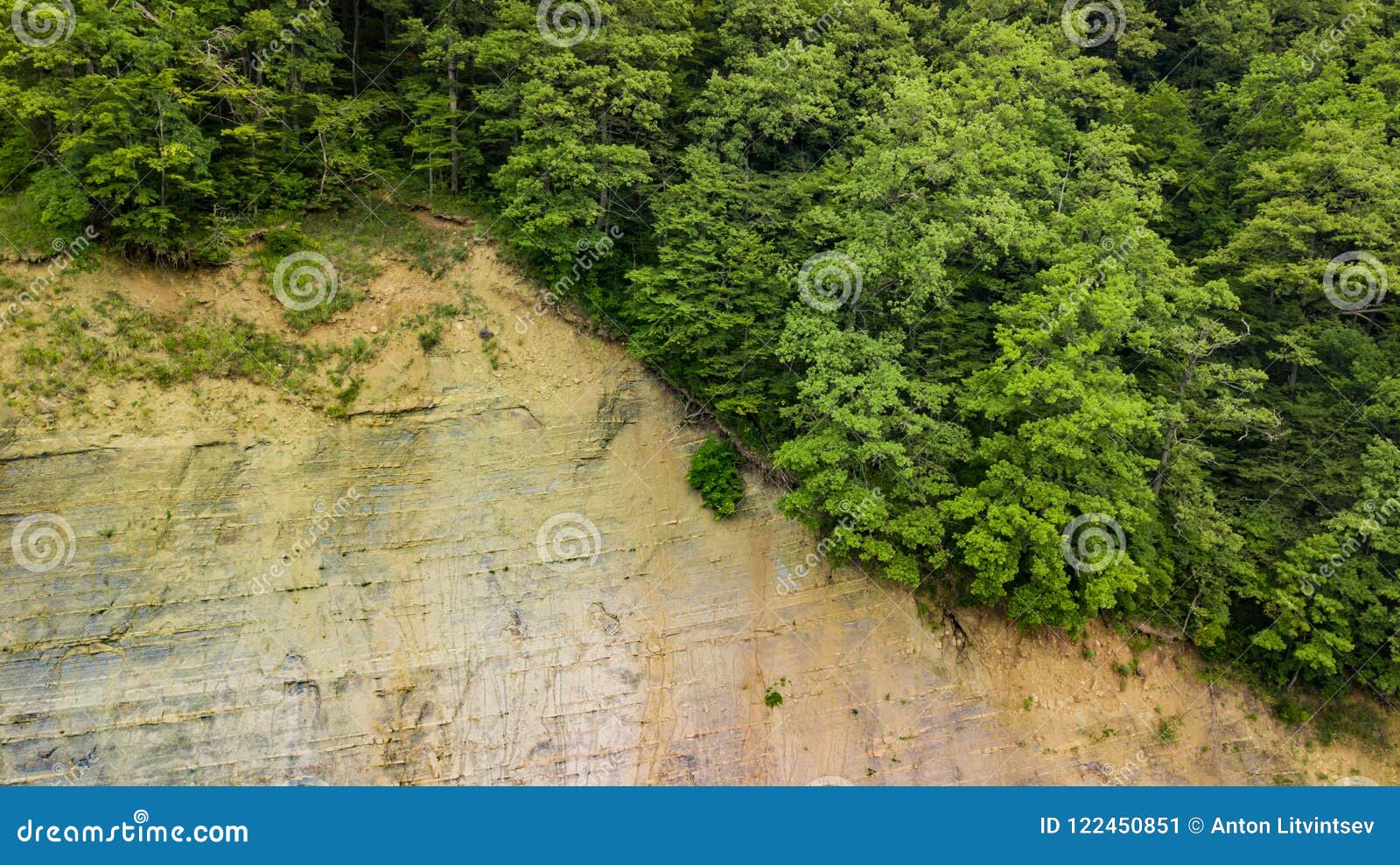 Background Texture of Rocky Terrain with Trees Stock Image - Image of ...