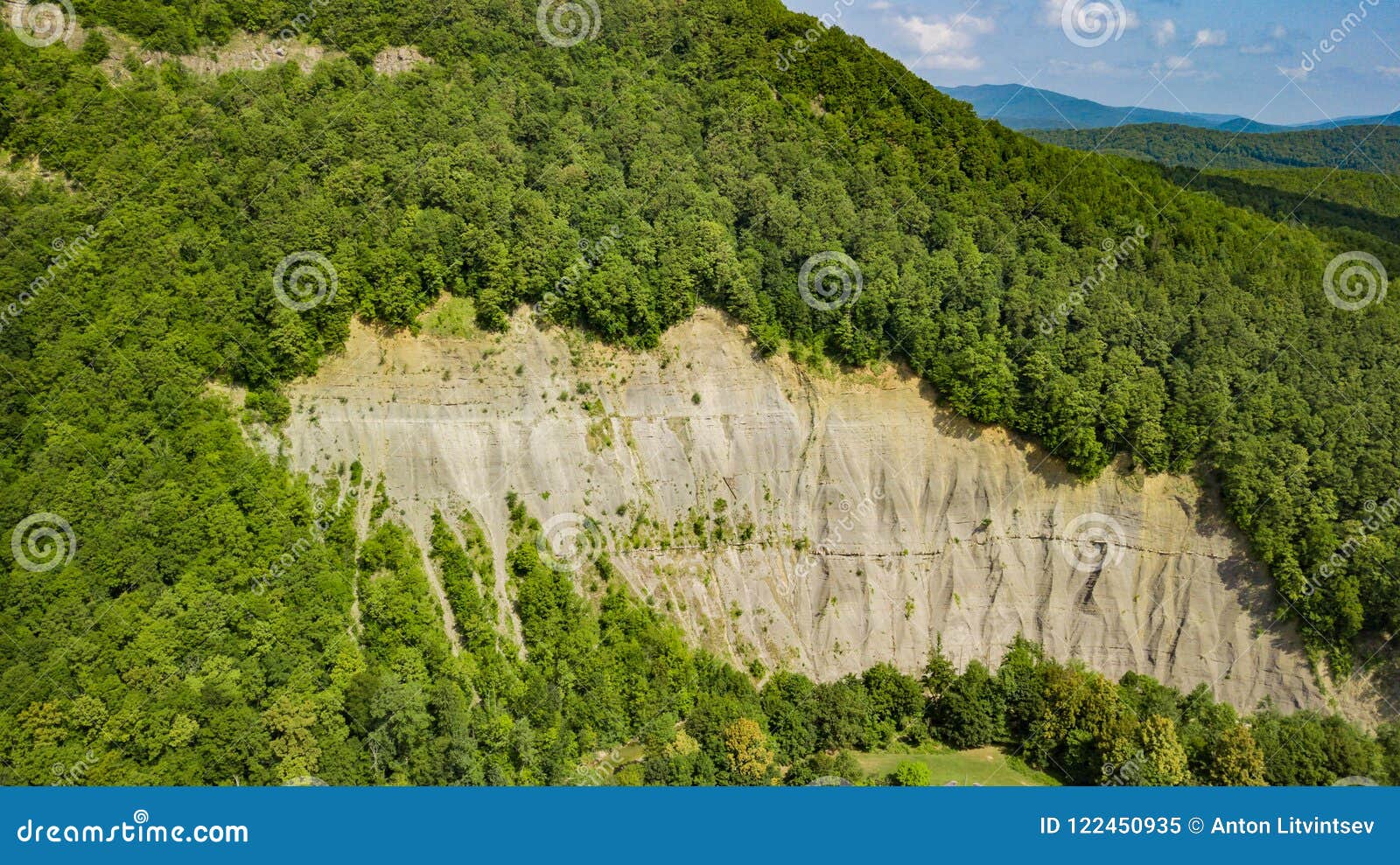 Background Texture of Rocky Terrain with Trees Stock Image - Image of ...