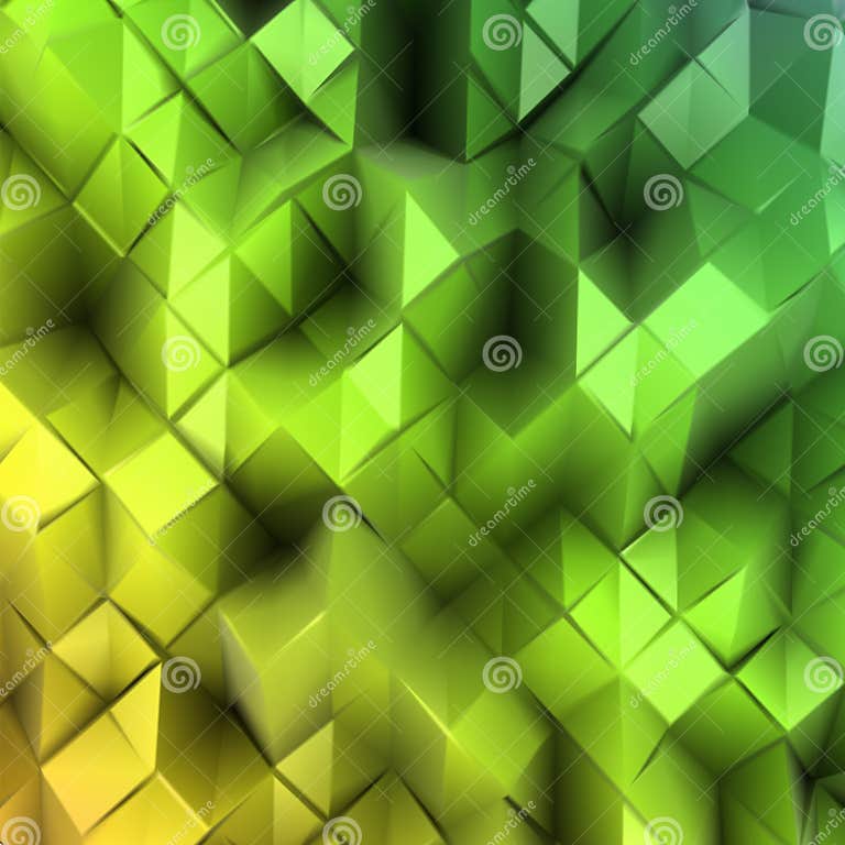 Green Triangle Abstract. Vector Background Stock Vector - Illustration ...