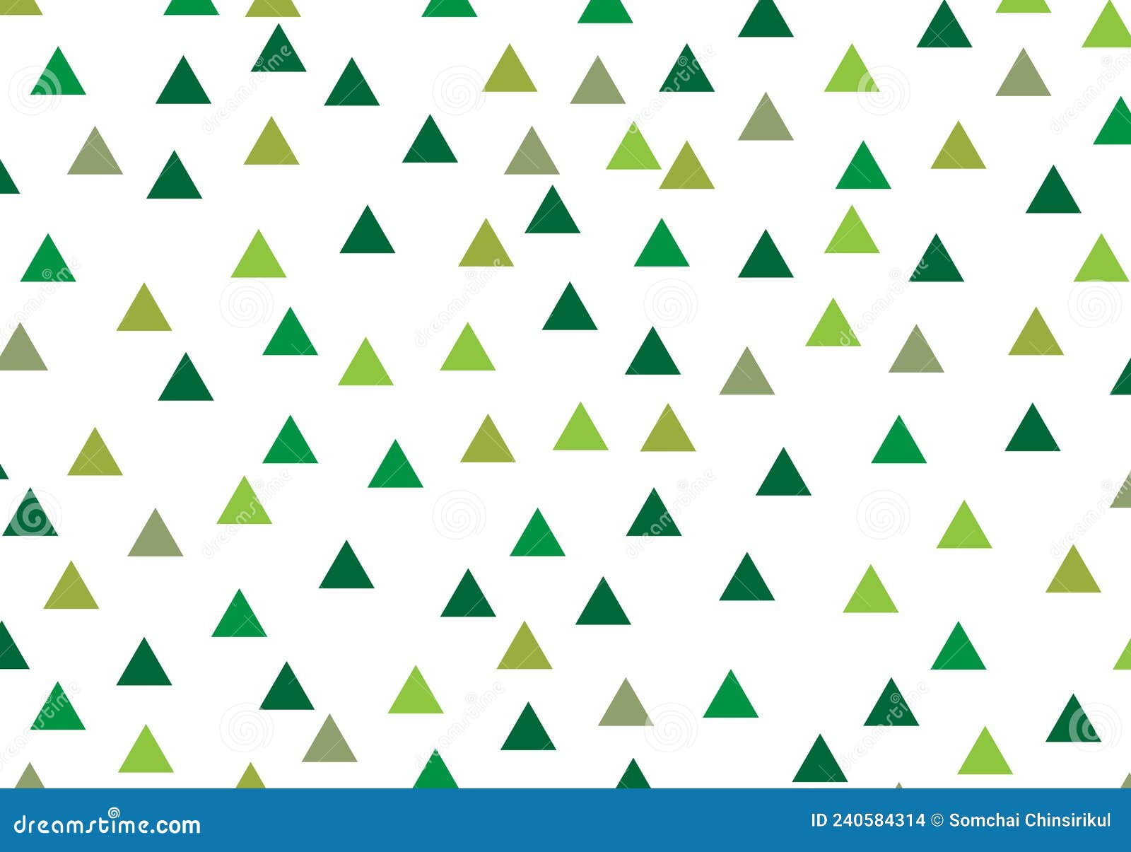 Green Triangle on a White Background and Graphic Design Stock ...