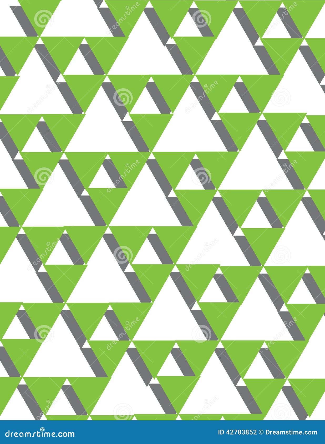 Green triangles stock illustration. Illustration of triangle - 42783852