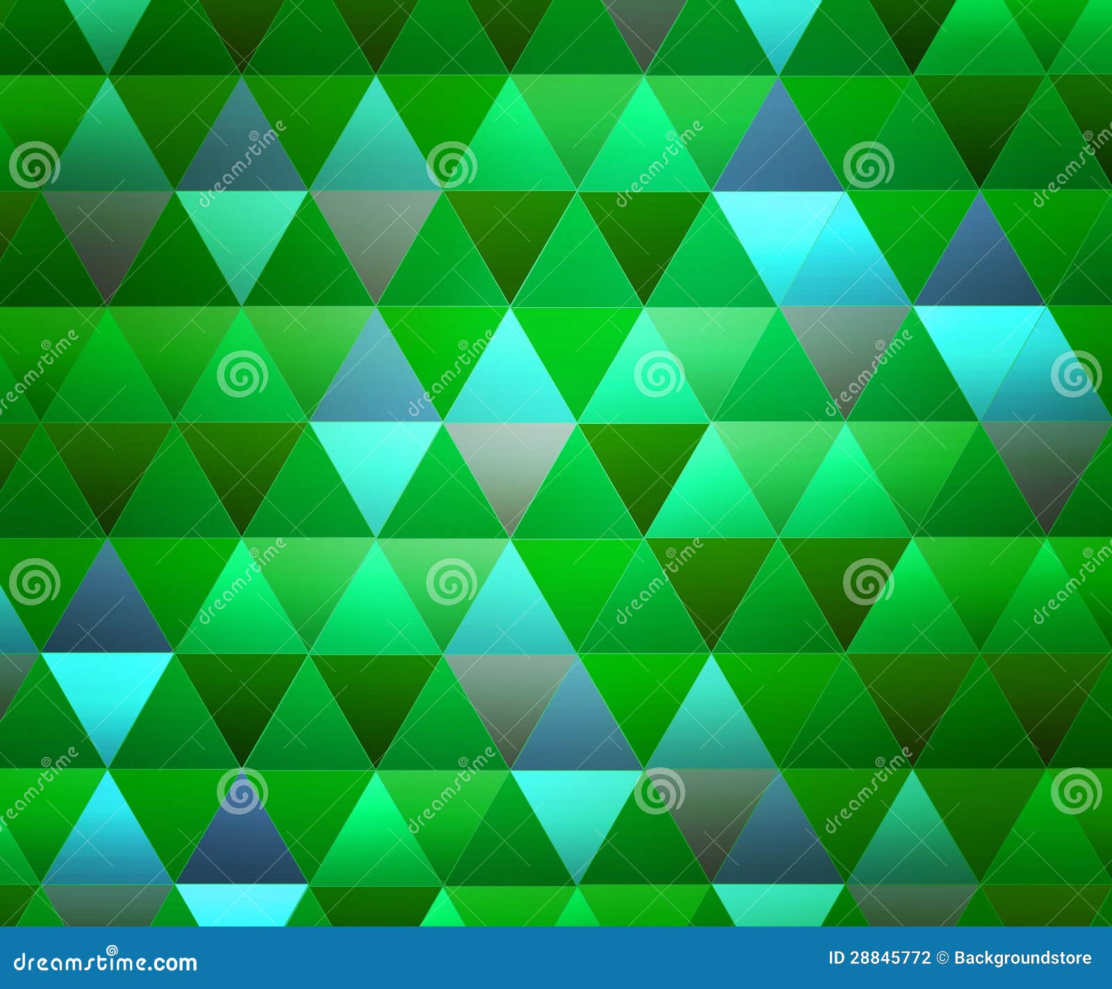 Green Triangles Background stock illustration. Illustration of triangle ...