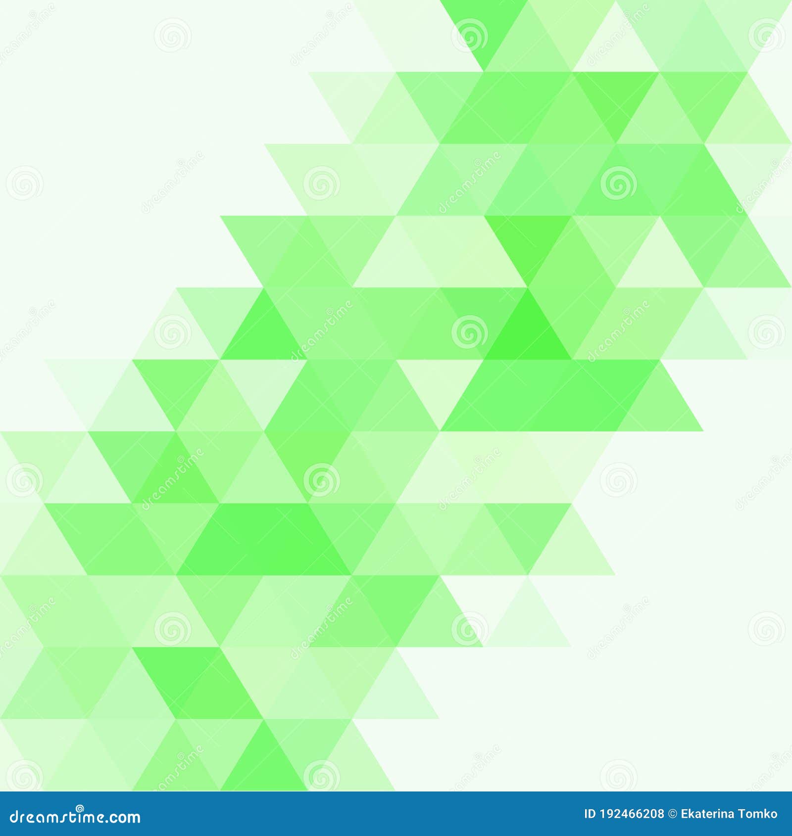 Green Triangular Abstract Background. Vector Layout for Advertising ...