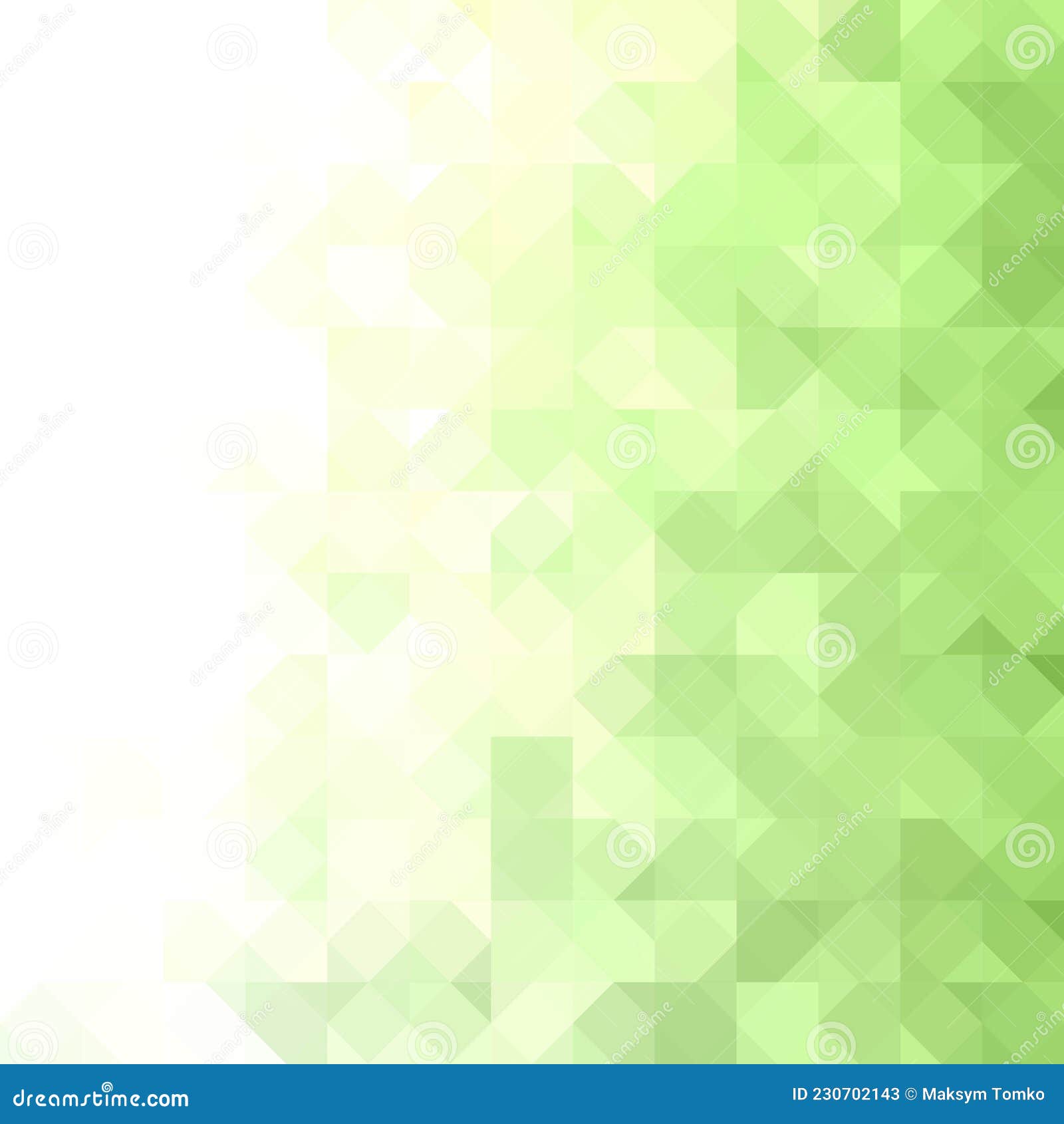 Green Triangular Background for Advertising. Abstract Template for Presentation. Polygonal Style ...
