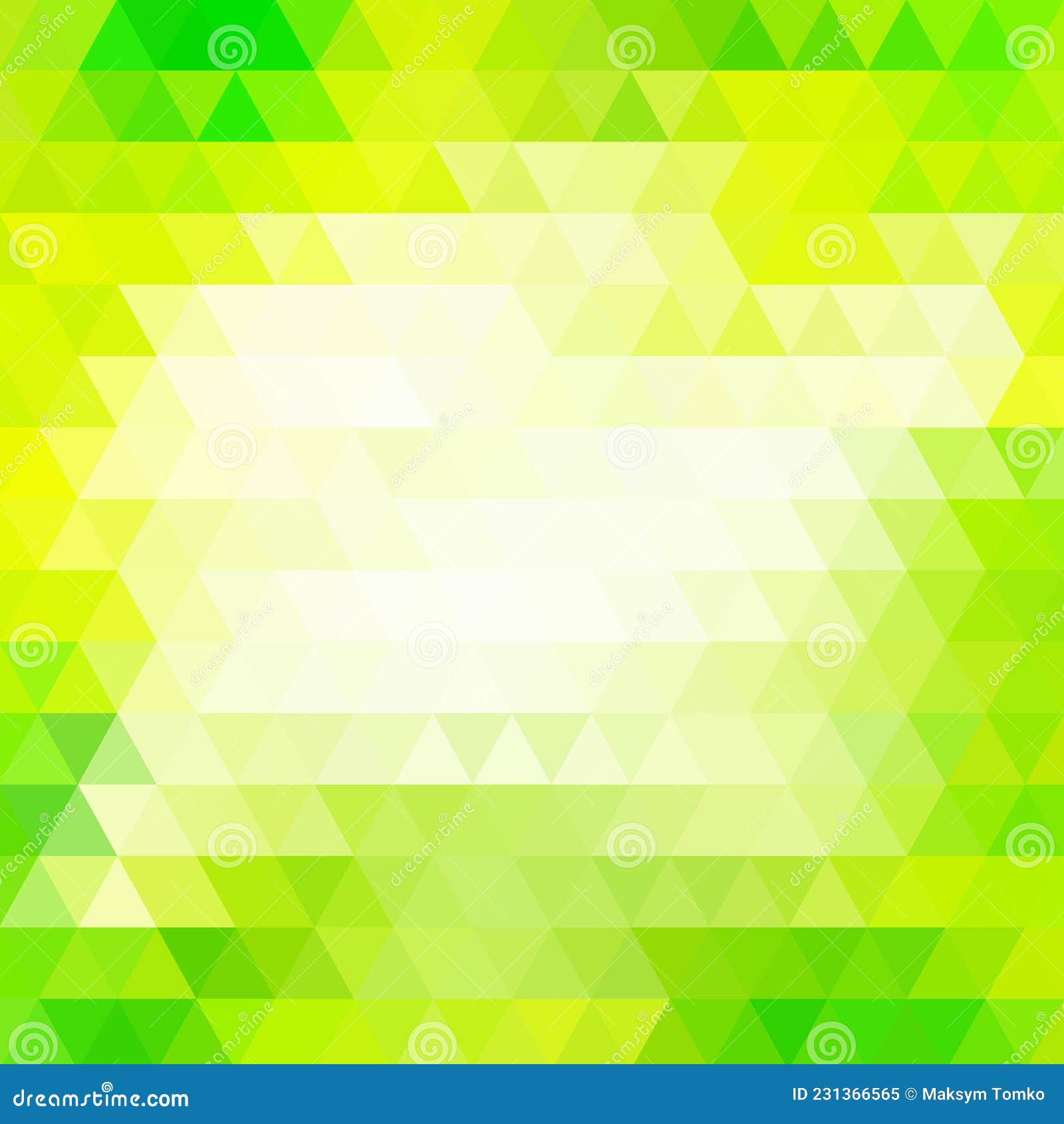 Green Triangular Background. Polygonal Style. Eps 10 Stock Vector ...