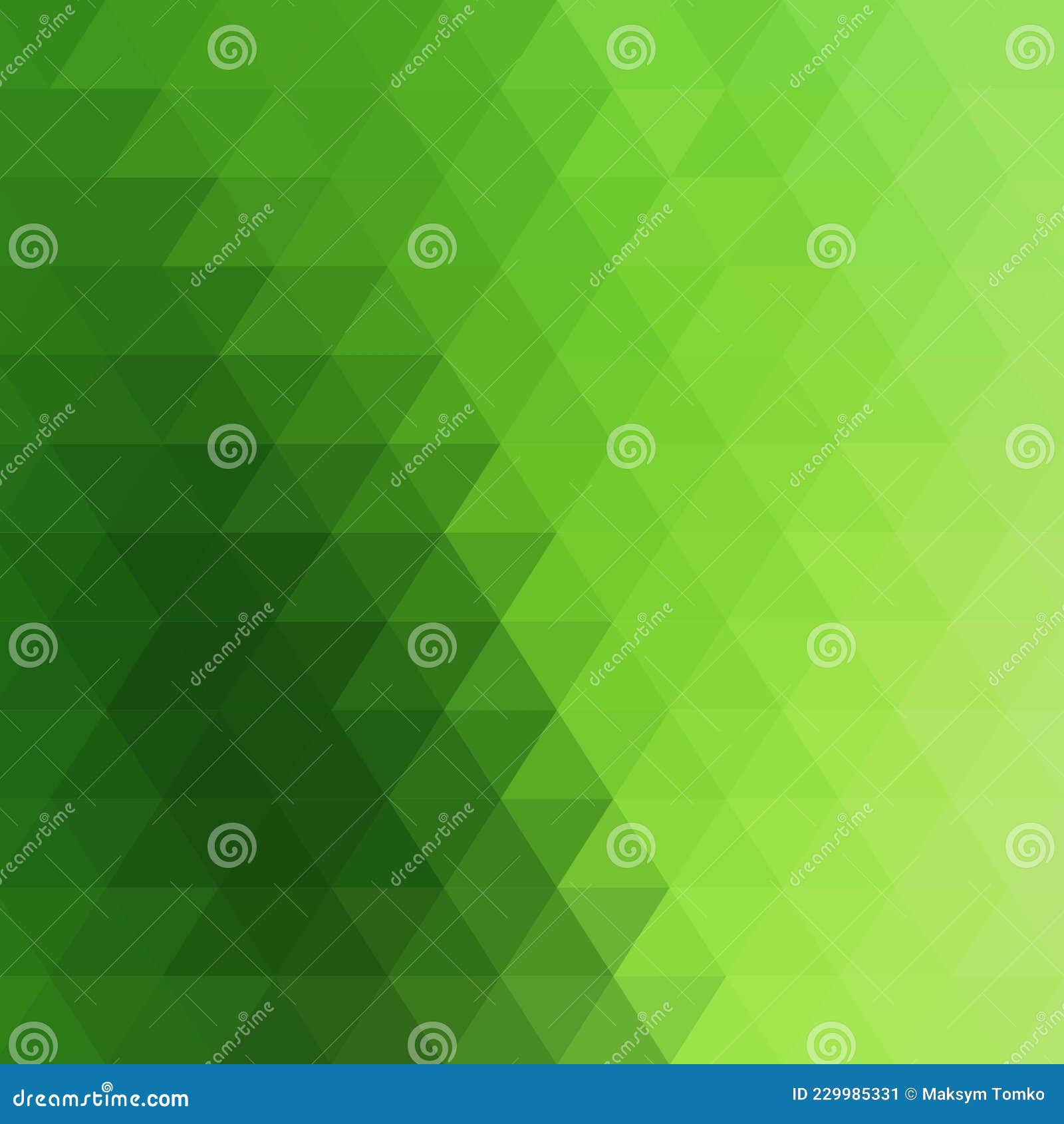 Green Triangular Background. Polygonal Style. Mosaic Background. Eps 10 ...