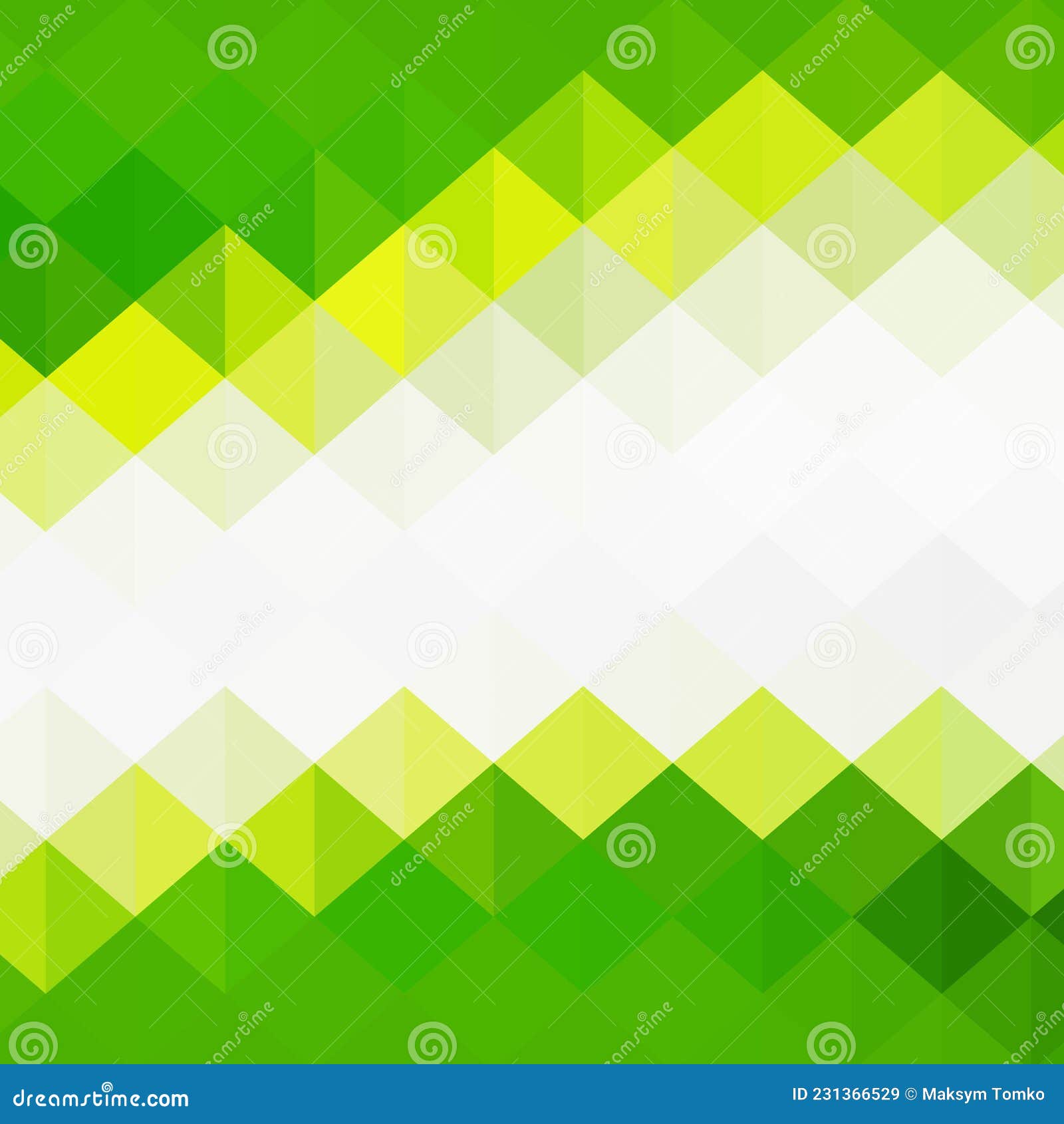 Green Triangular Background. Polygonal Style. Presentation Template ...