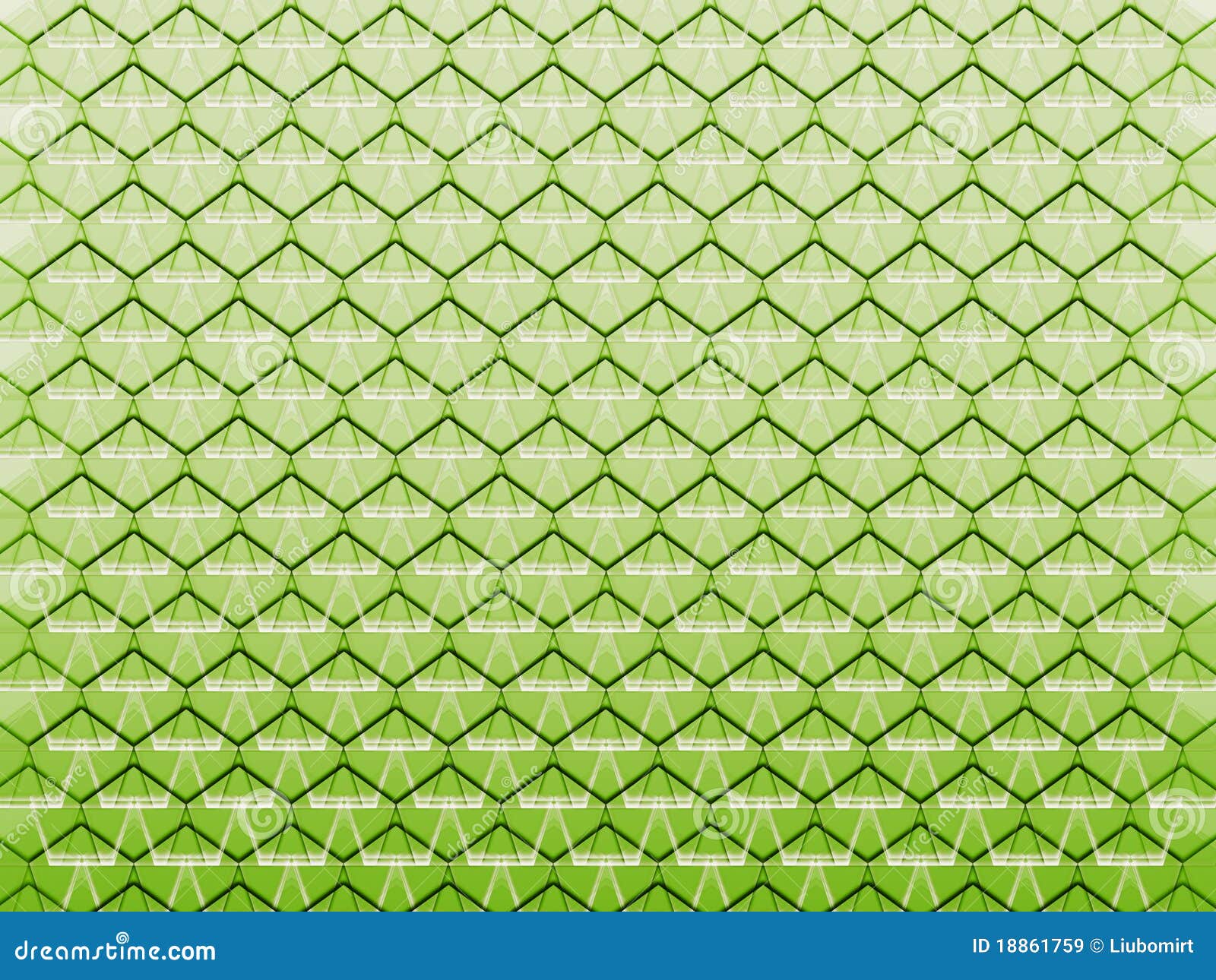 Green triangular patterns stock illustration. Illustration of ...
