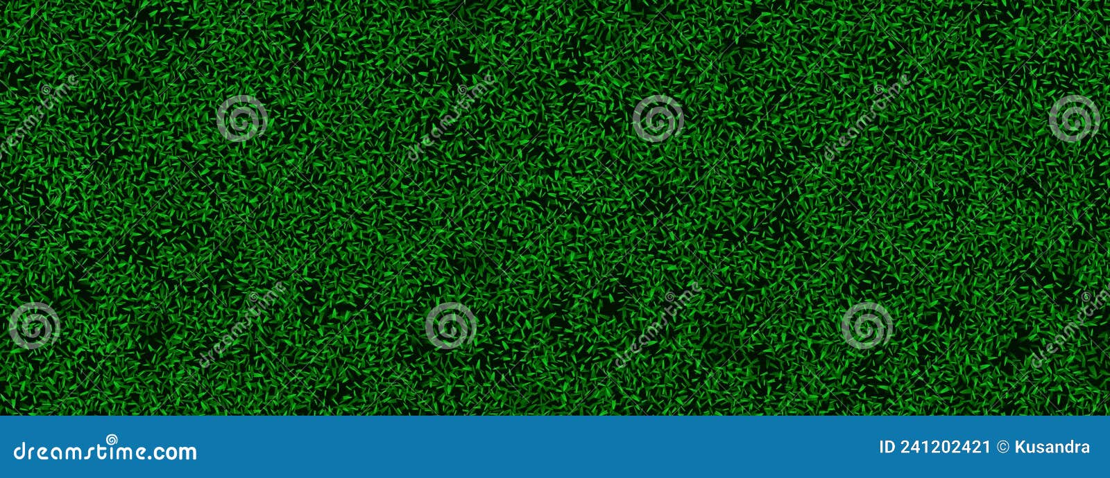 Green Turf Grass Texture Top View Seamless Pattern Stock Vector ...
