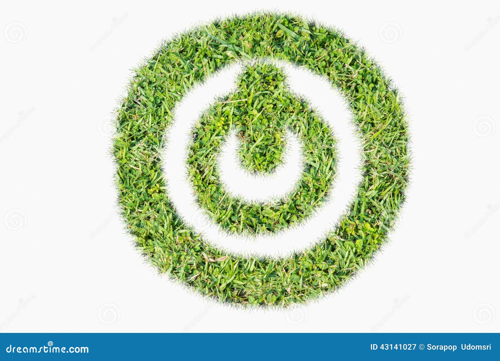 Green Turf Logo Power Switch on Off Stock Image - Image of renewable ...