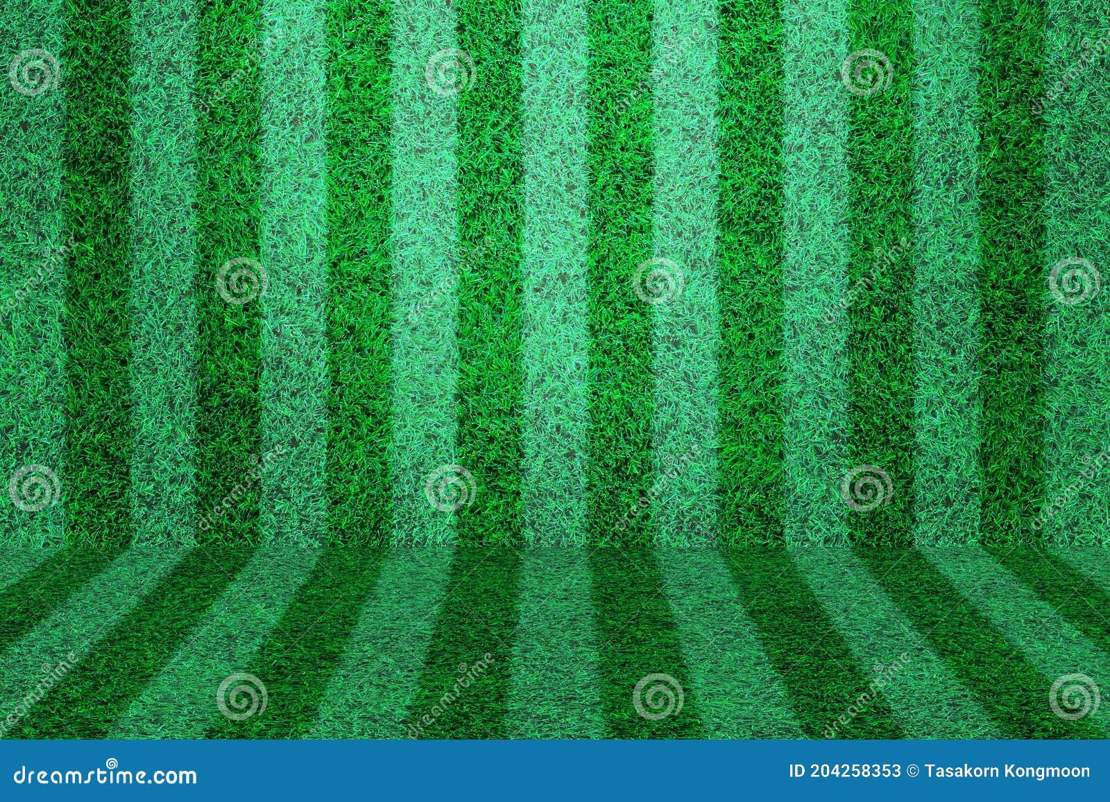 Green Turf Wall and Floor with Line for Design Stock Image - Image of ...