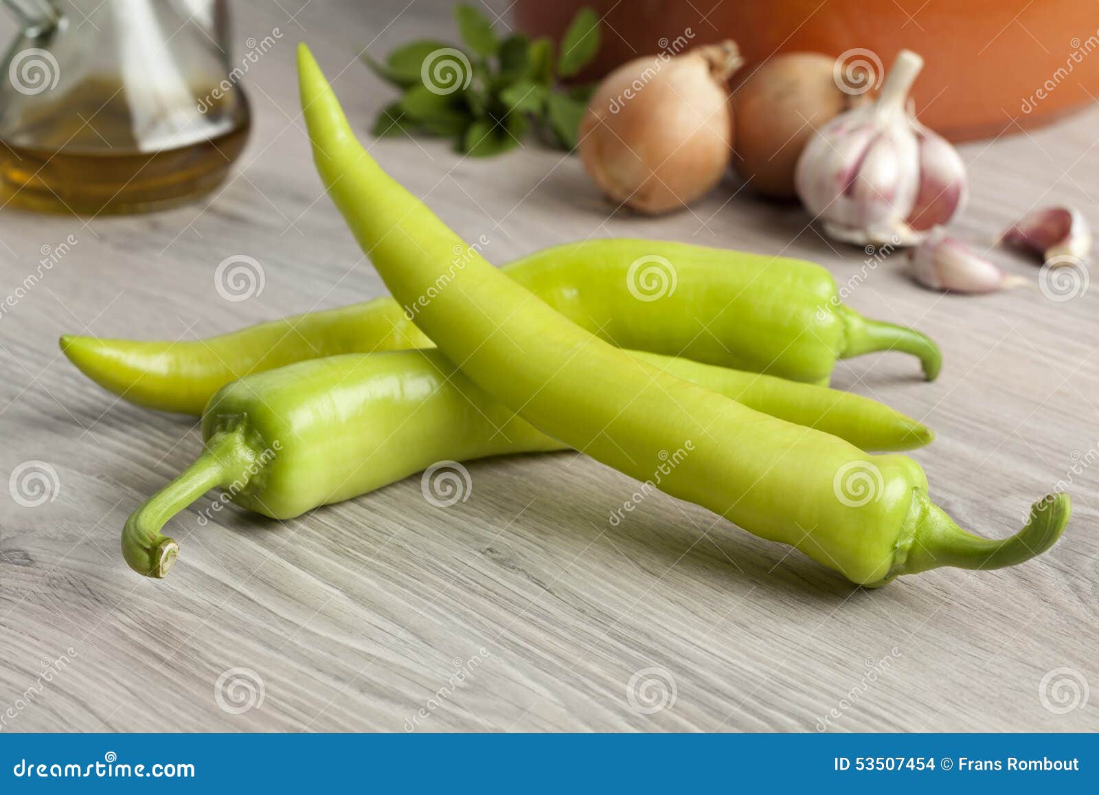 Green turkish peppers stock photo. Image of ingredient - 53507454