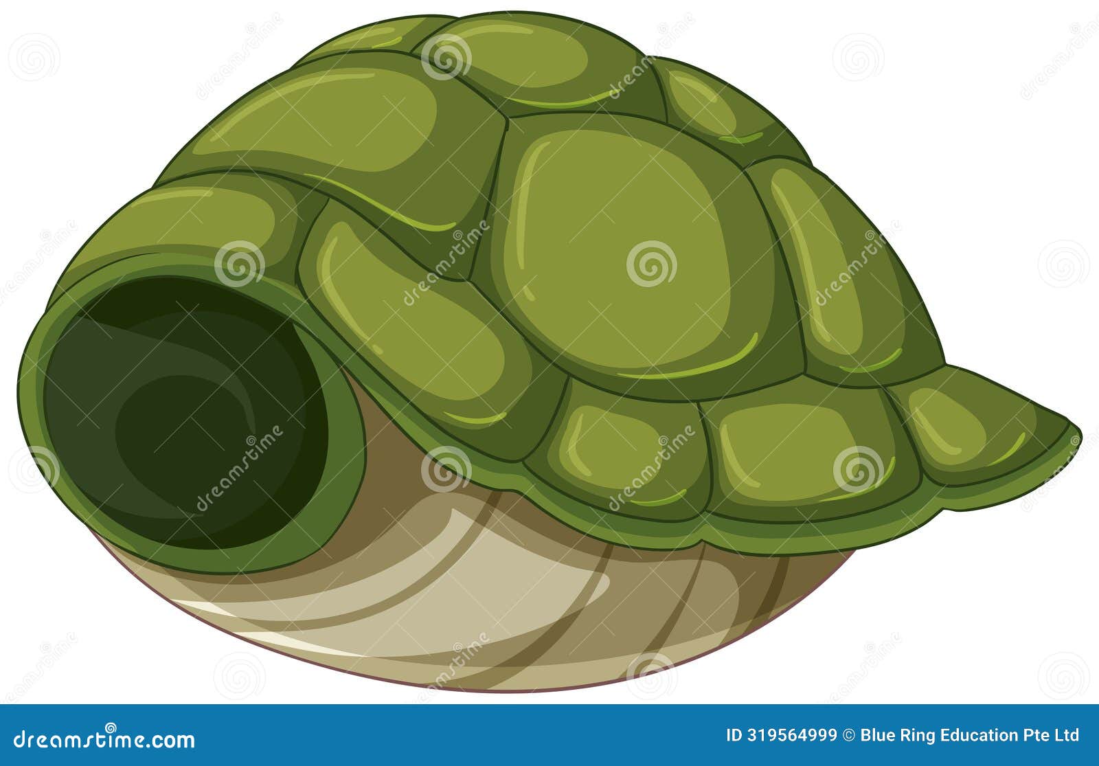 Turtle Shell Target Logo Showing Focus On Aim Royalty-Free Stock ...
