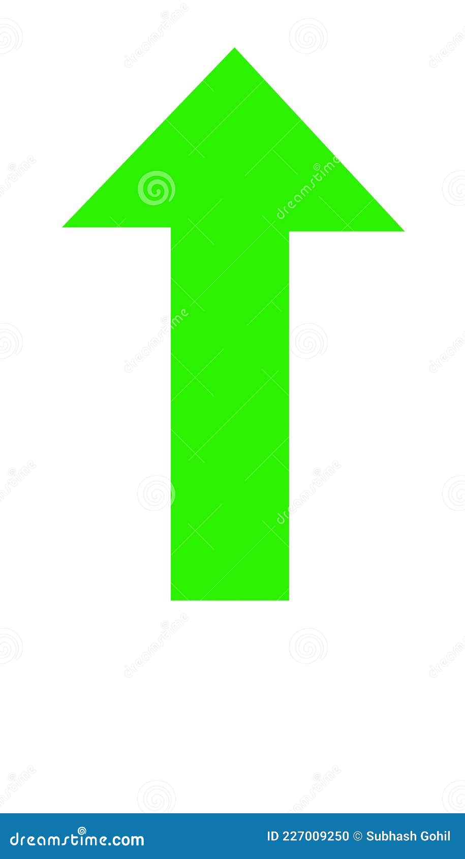 Green Up Arrow Icon
