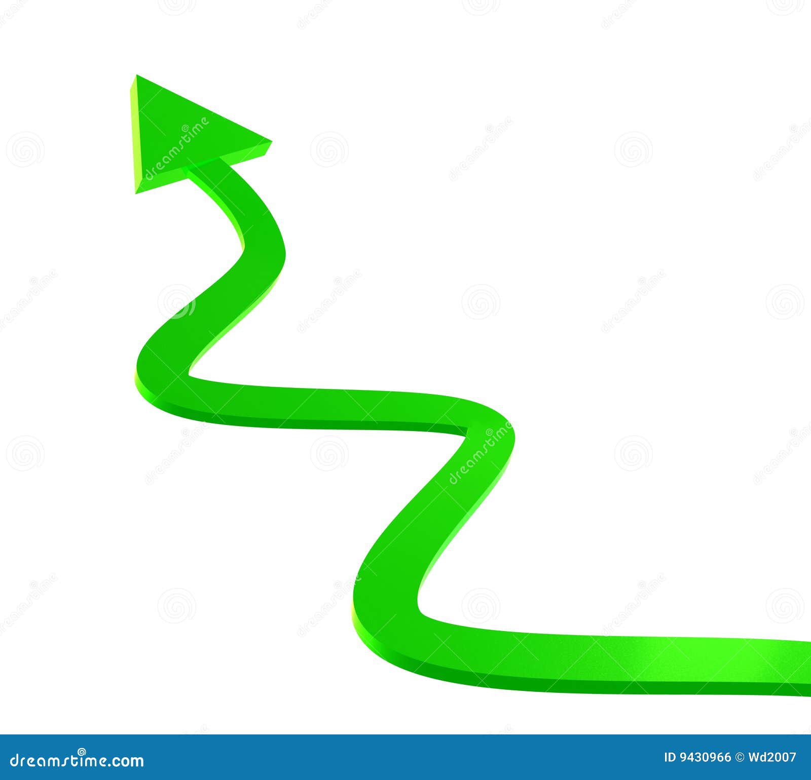 Green upward arrow icon stock illustration. Illustration of goal - 9430966