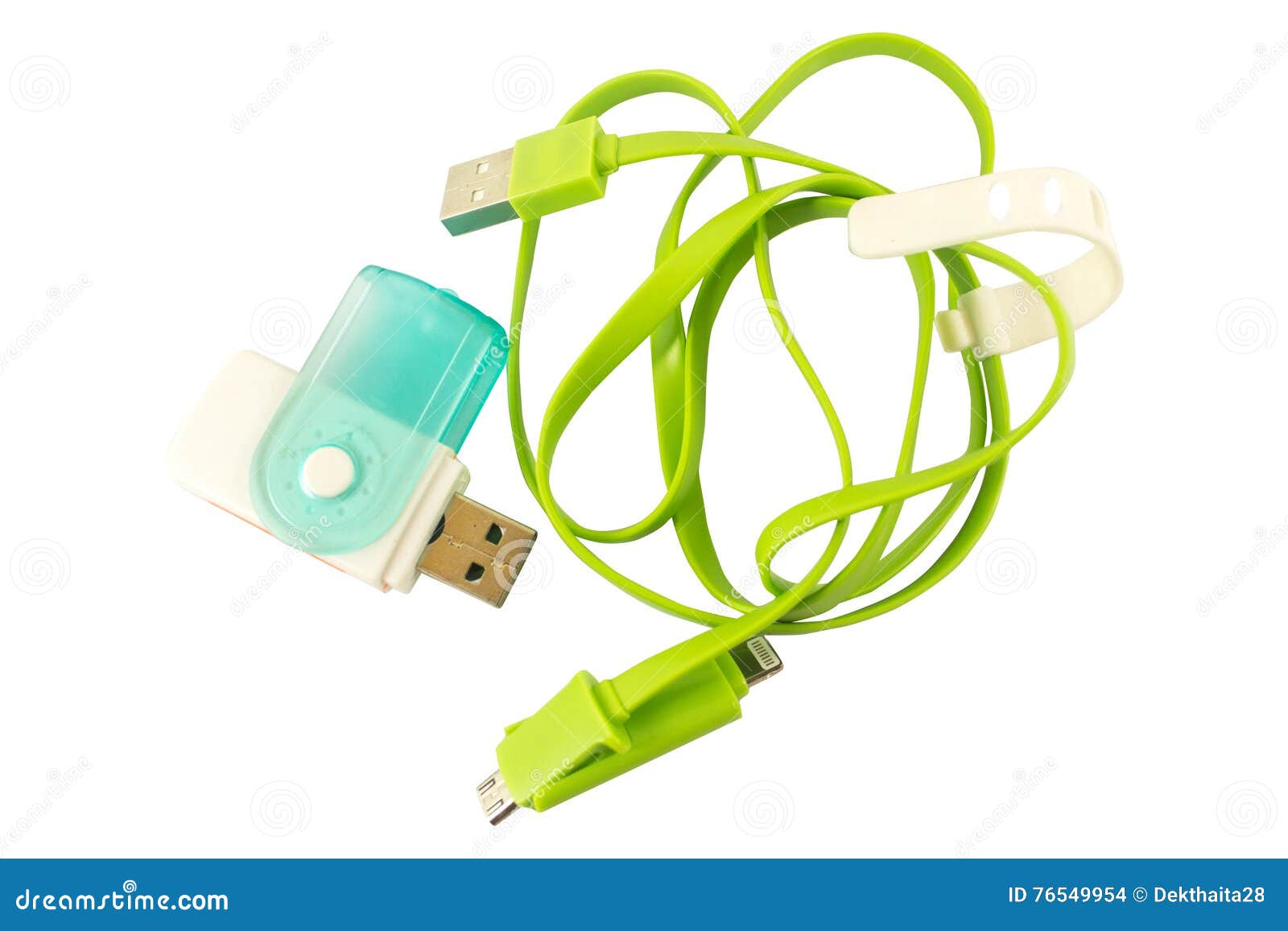 Green USB and flash drives stock photo. Image of flash - 76549954