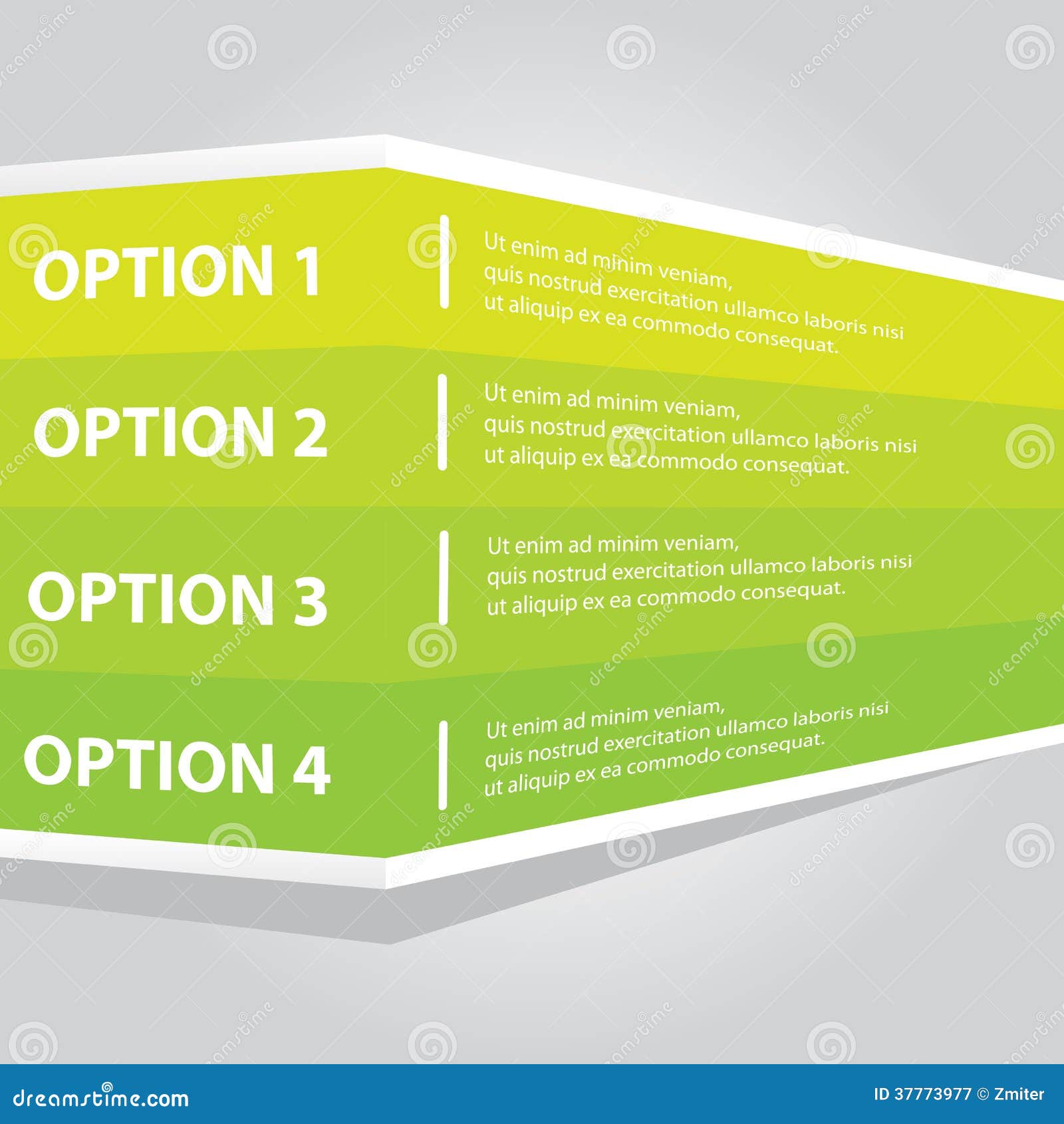 Green Vector Paper Progress Background Banner Stock Vector ...