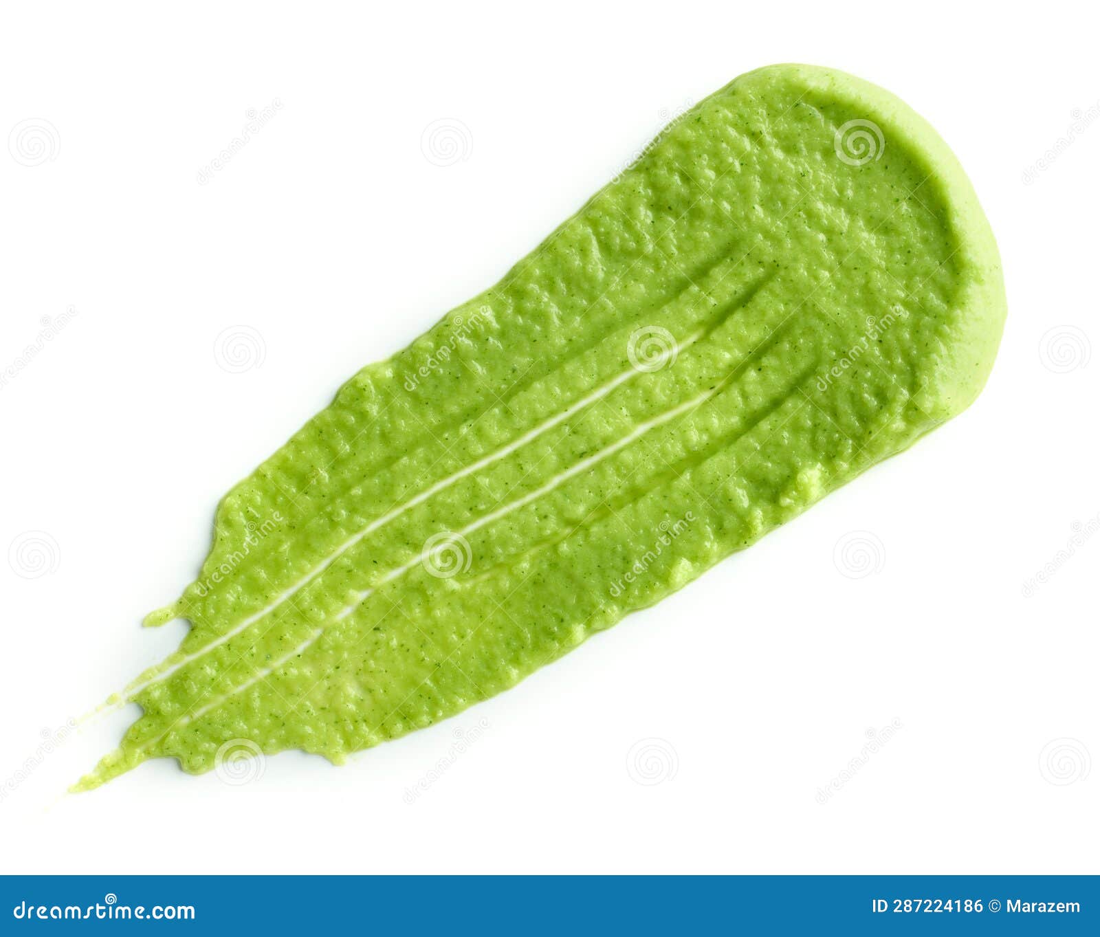 Green vegetable puree stock photo. Image of zucchini - 287224186