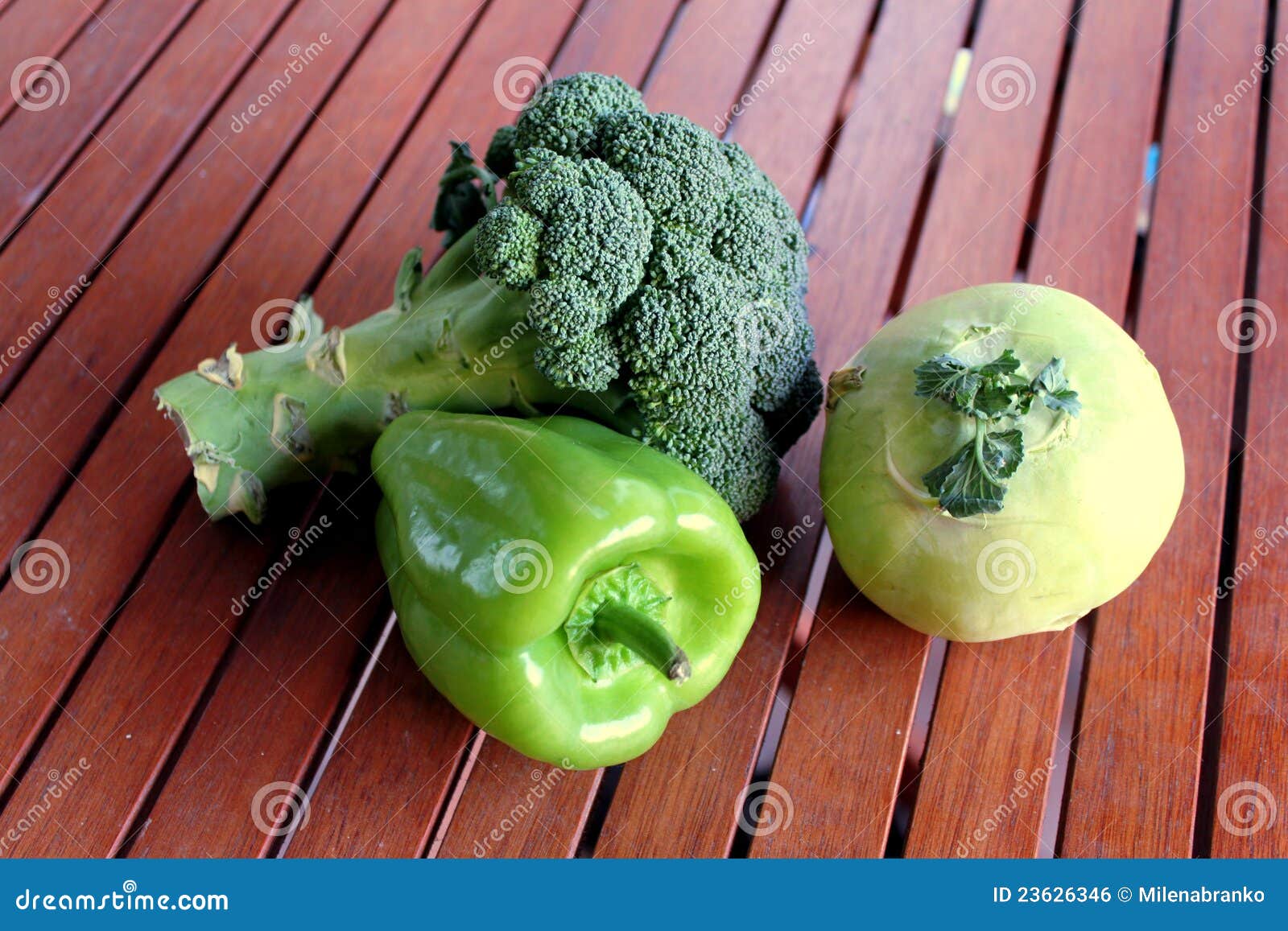 Green vegetables stock photo. Image of kohlrabi, fresh - 23626346