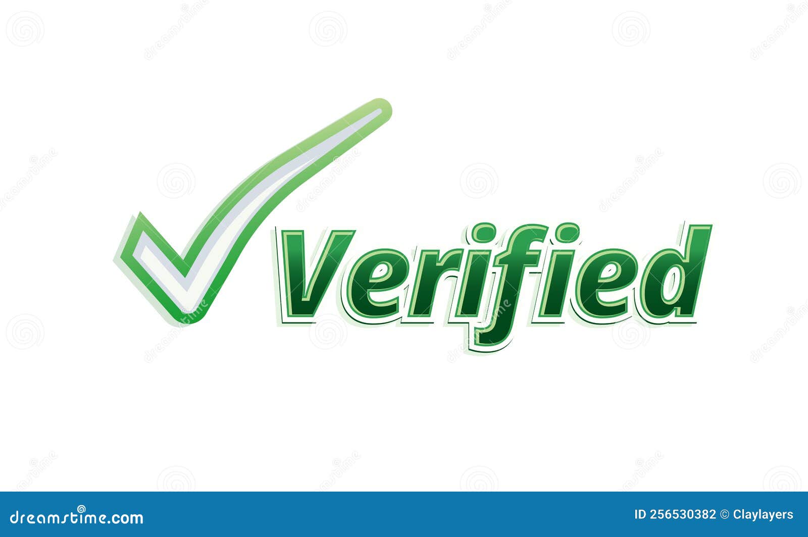 Green Verified Logo Badge with Check List Icon Stock Vector ...