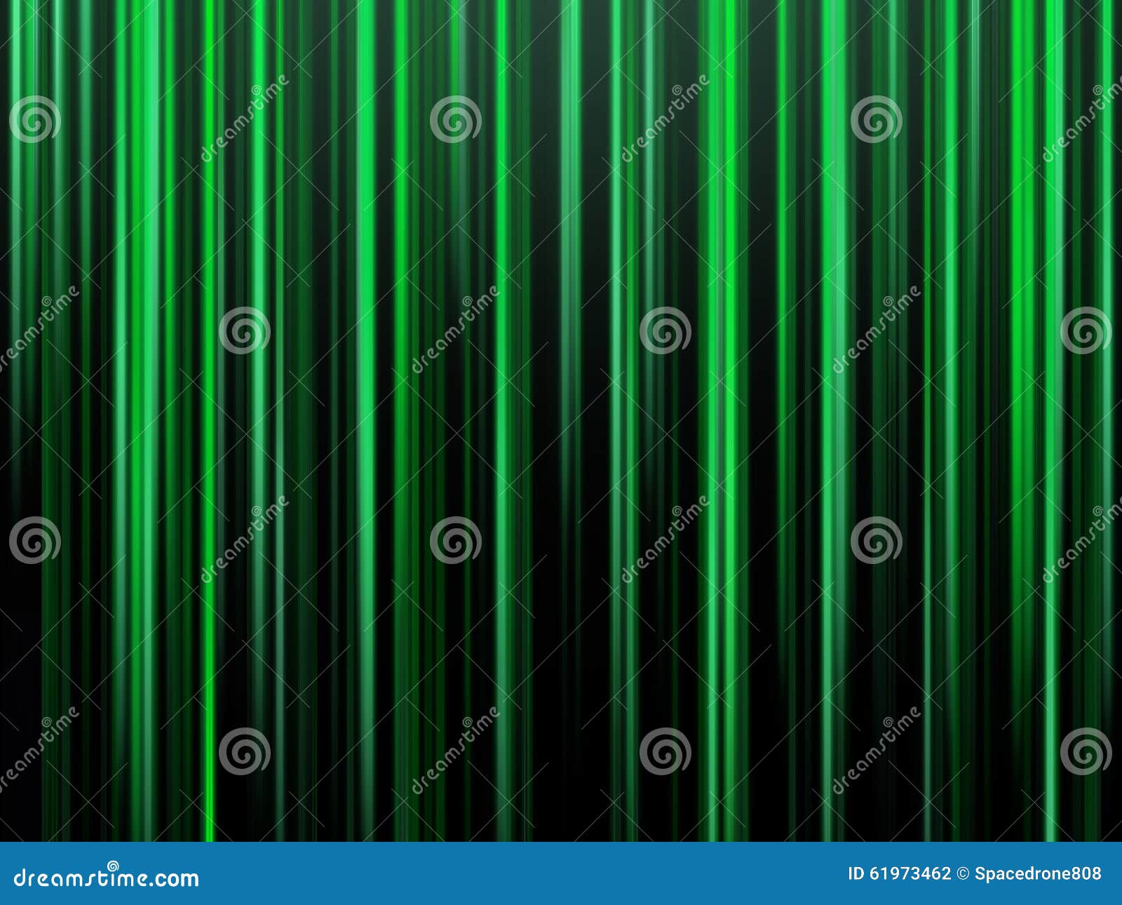 Green Vertical Matrix Stripes Stock Illustration - Illustration of ...