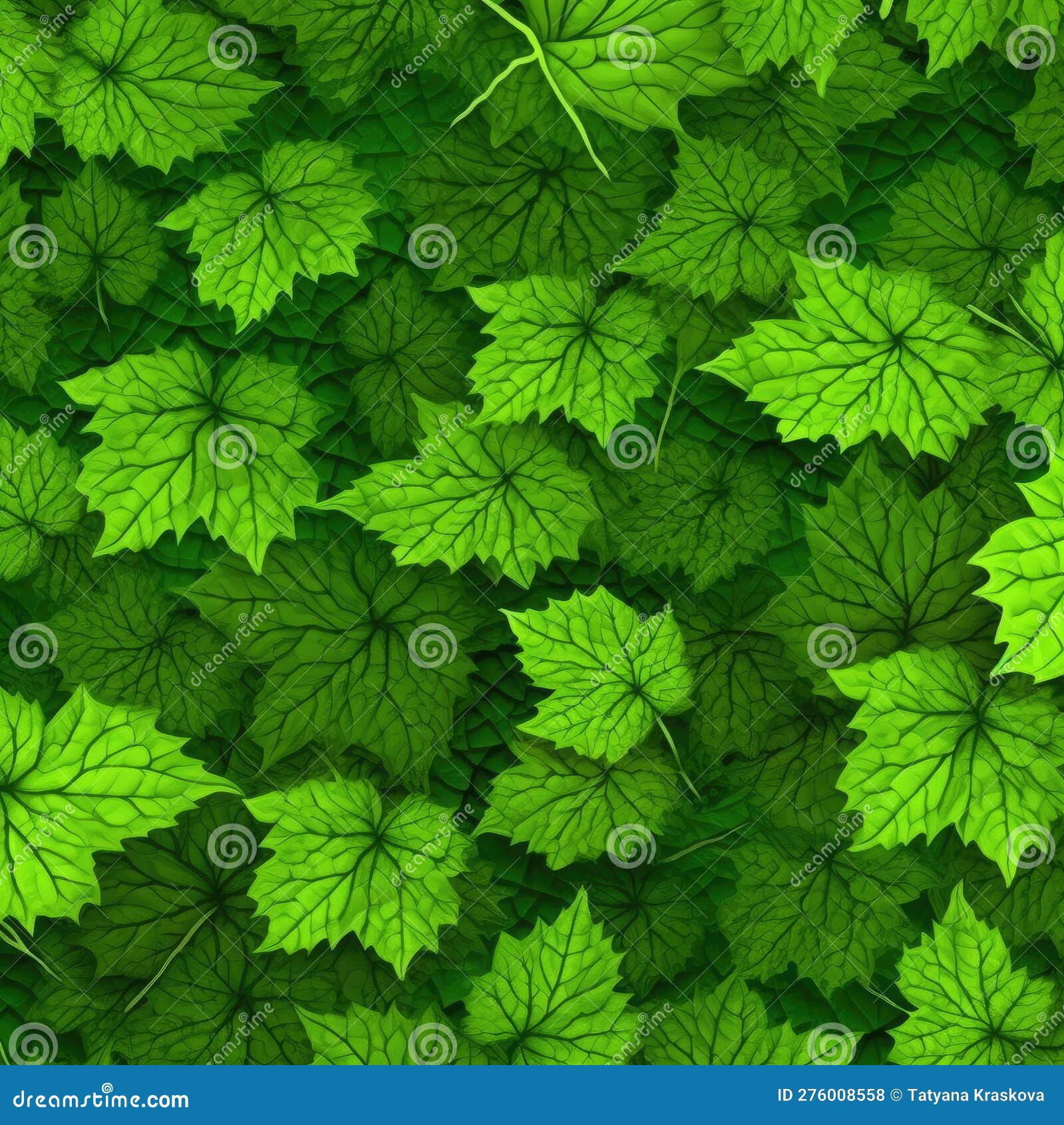 Green vine leaves stock illustration. Illustration of background ...