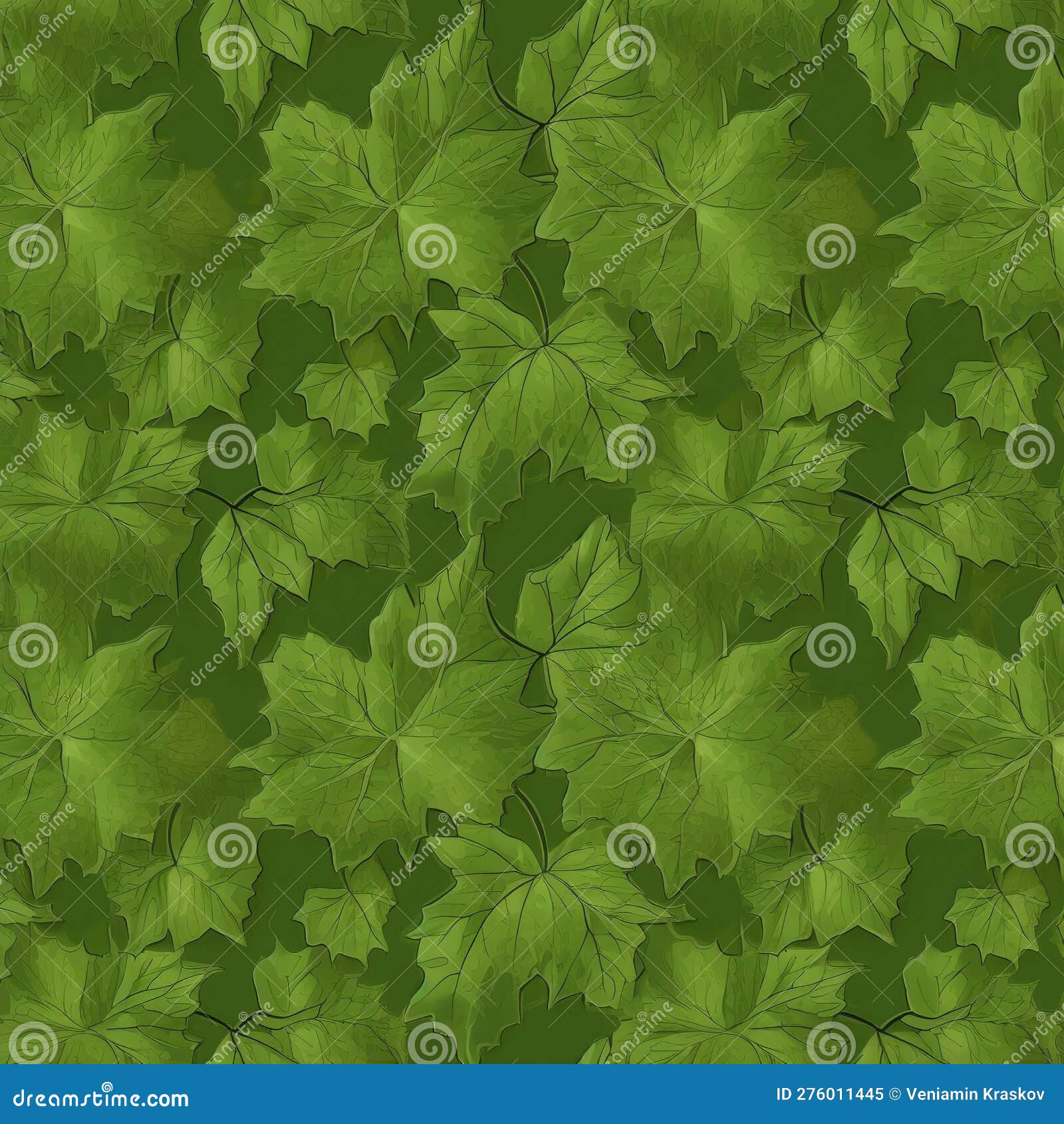 Green vine leaves stock illustration. Illustration of wine - 276011445