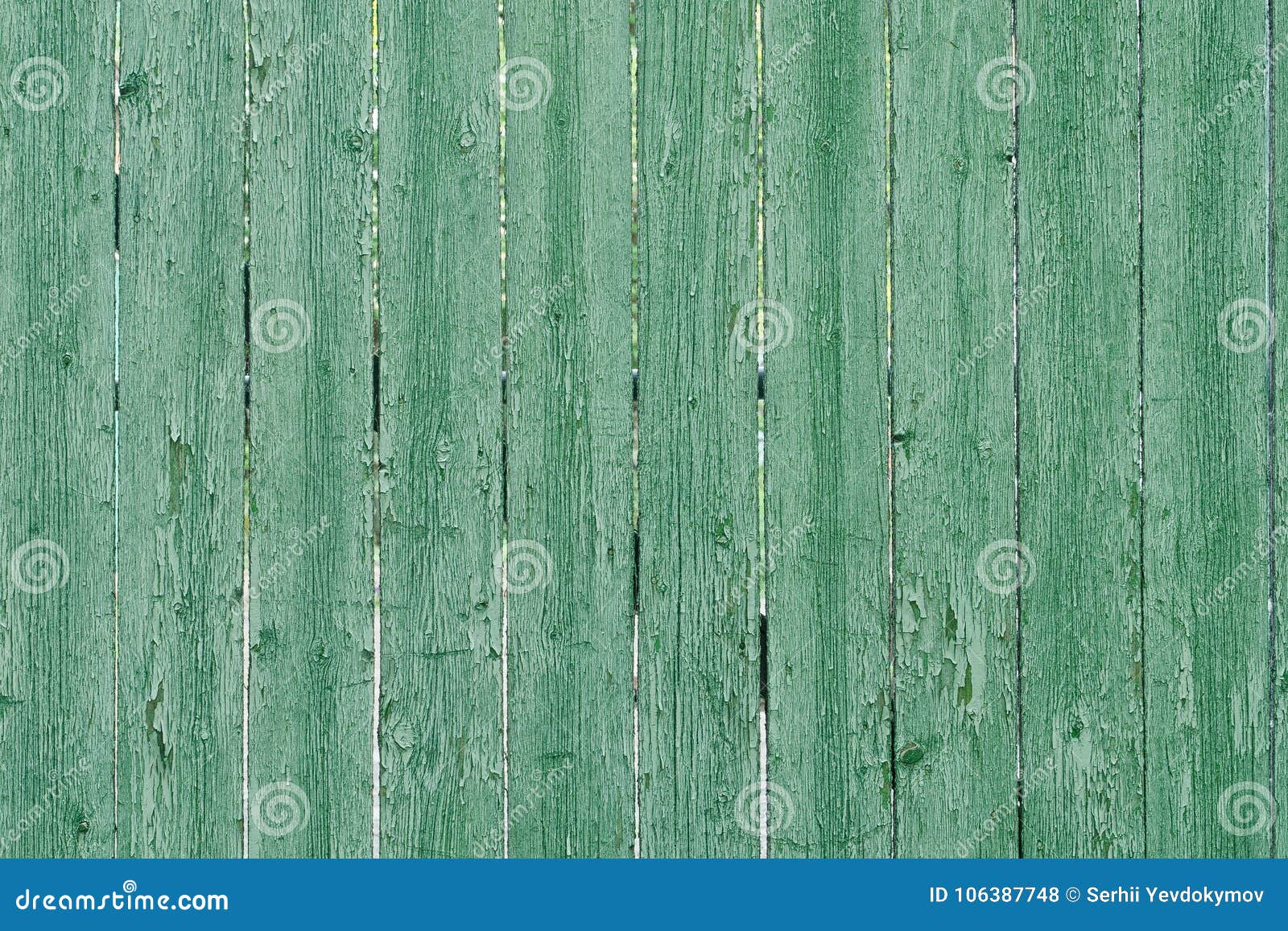 Green Vintage Board. Vertically Arranged. Texture Stock Photo - Image ...