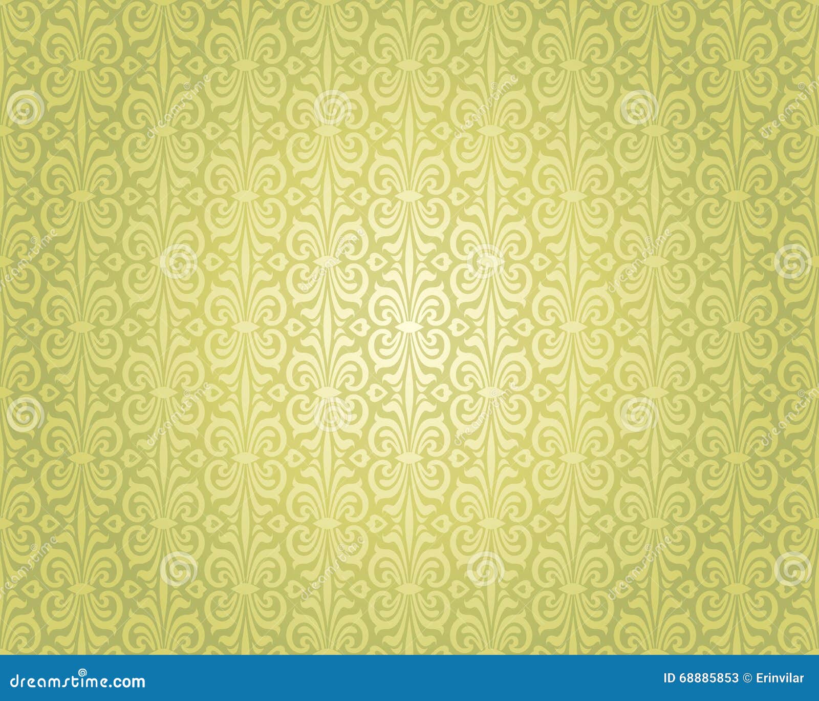 Green Vintage Wallpaper Background Design Pattern Stock Vector ...