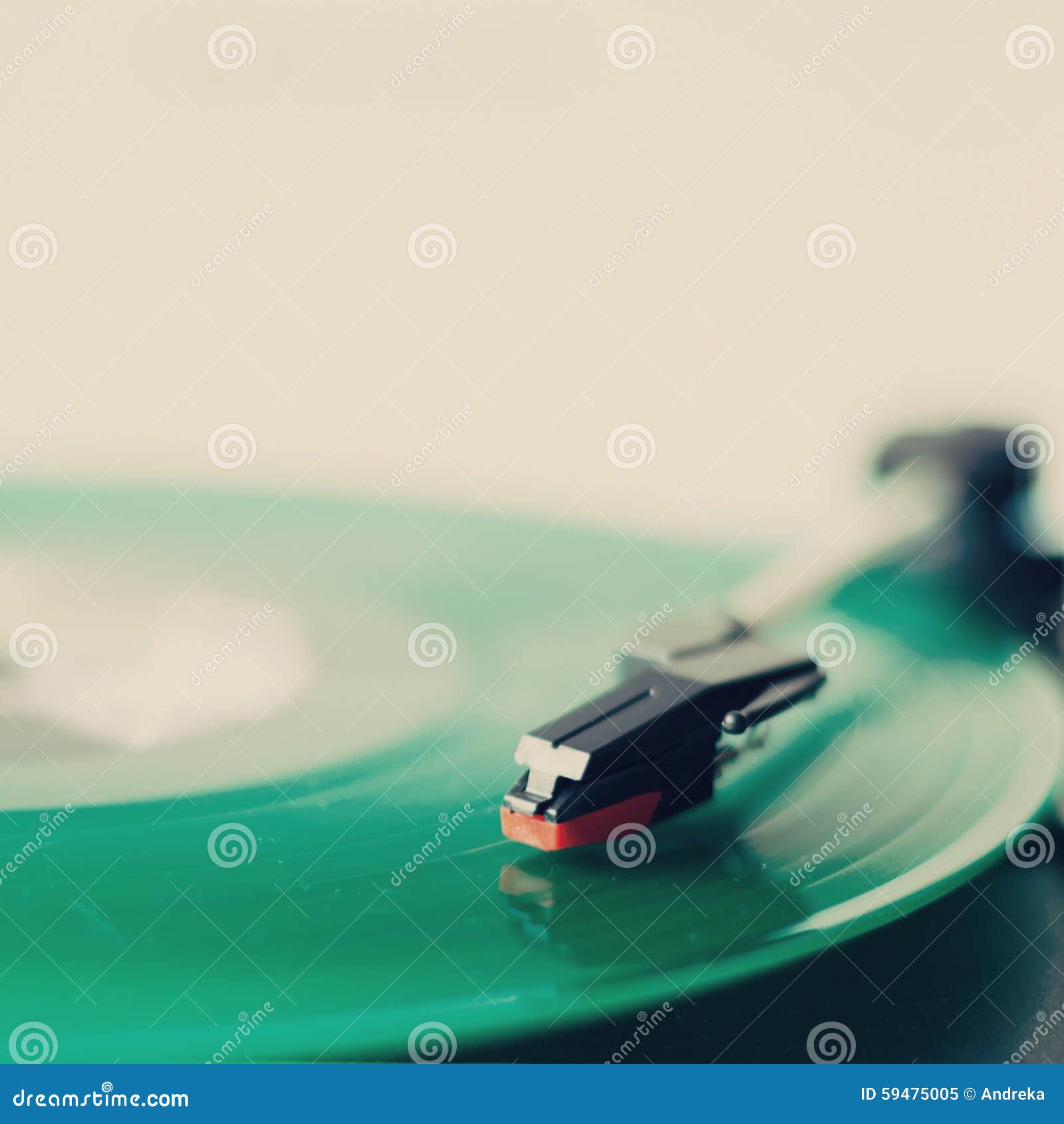 Green vinyl stock image. Image of turntable, vinyl, retro - 59475005