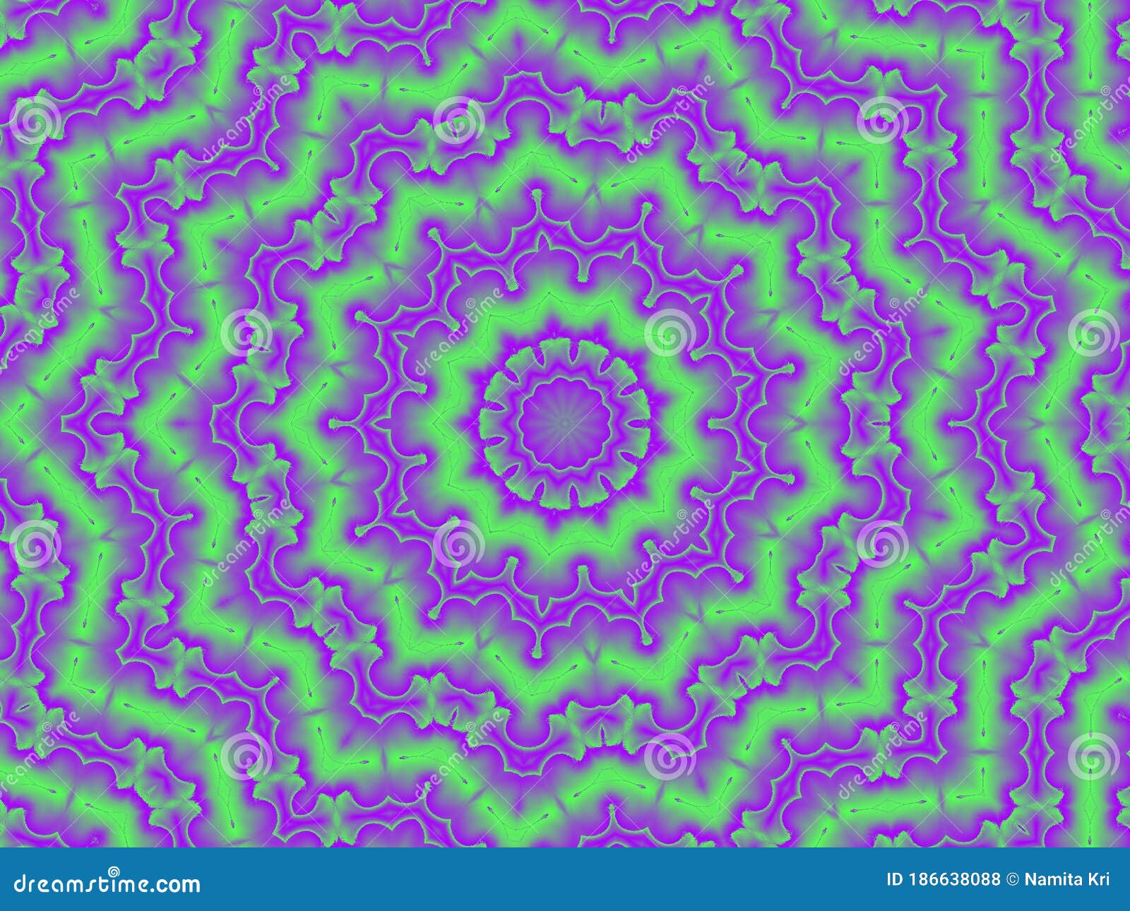 Green and Violet & X28;pattern& X29; . Stock Illustration ...