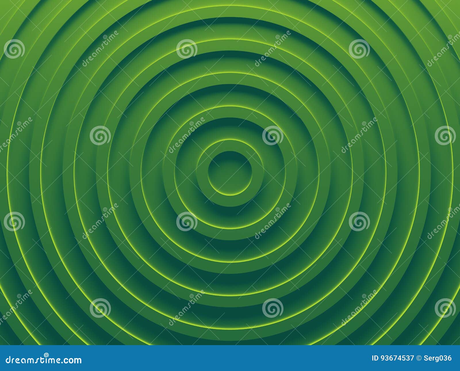 Green Vortex. Abstract Background for Stock Illustration - Illustration ...