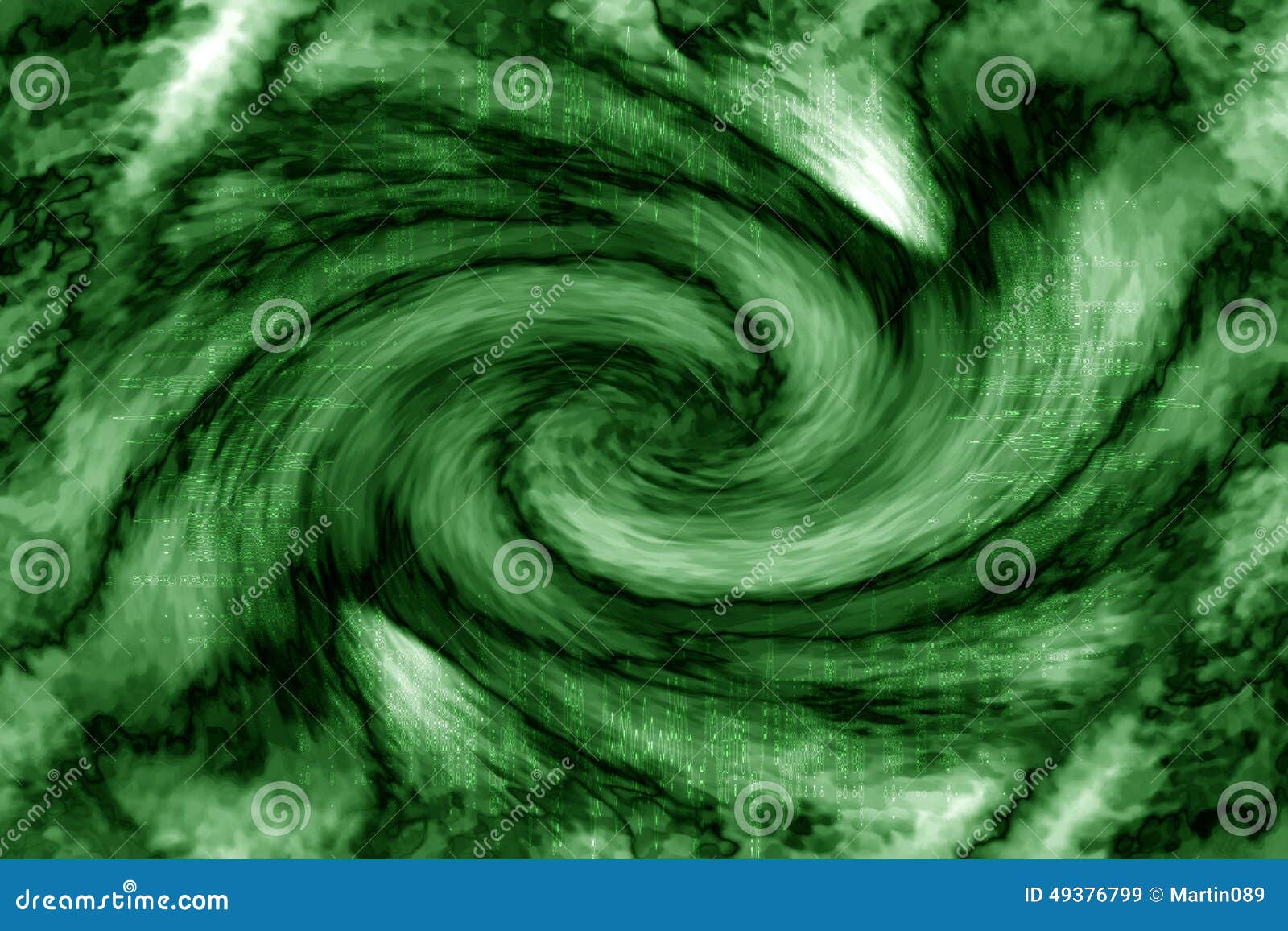 Green vortex abstract stock image. Image of black, brightness - 49376799