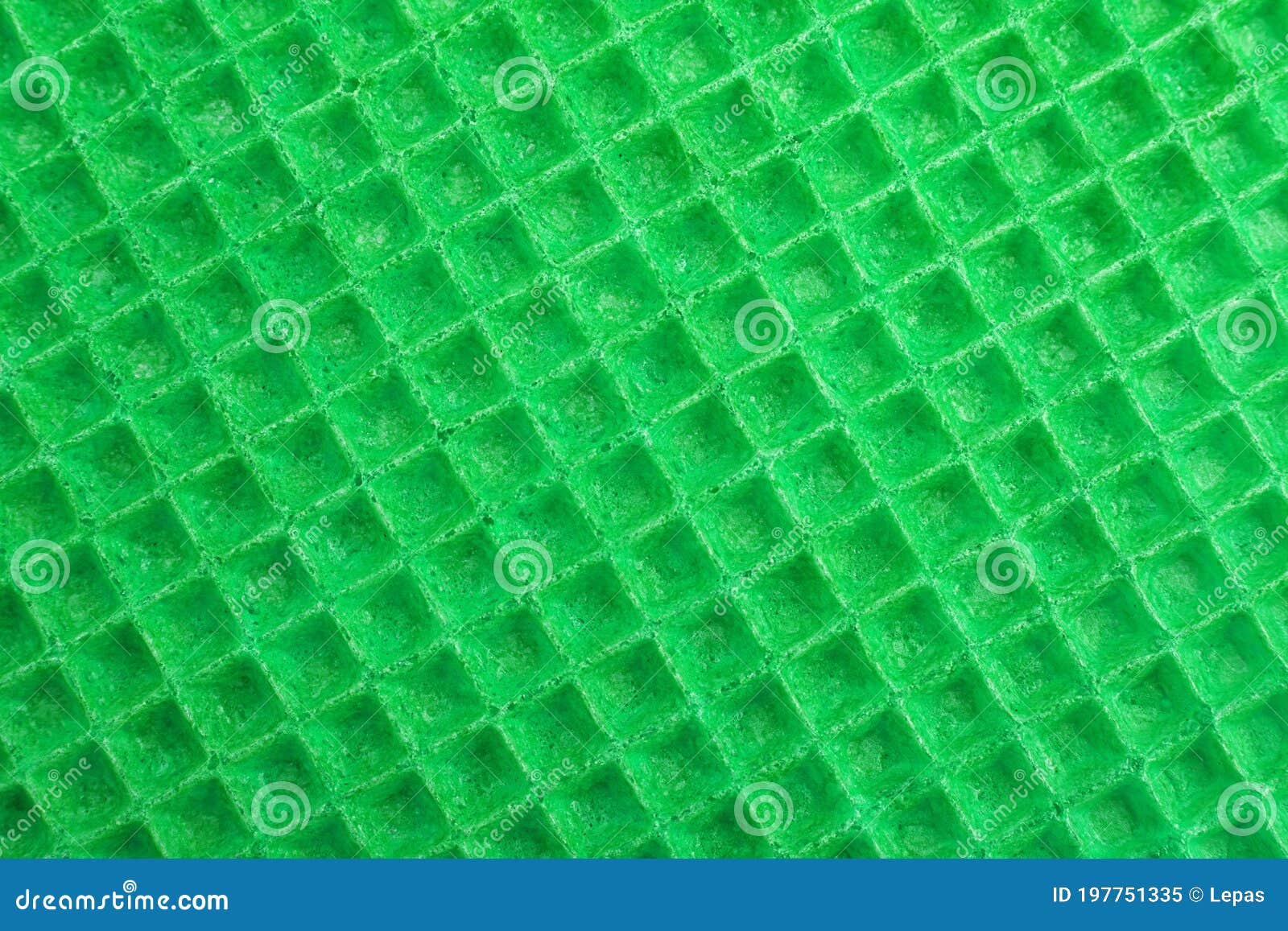 Green wafer surface stock image. Image of food, waffles - 197751335