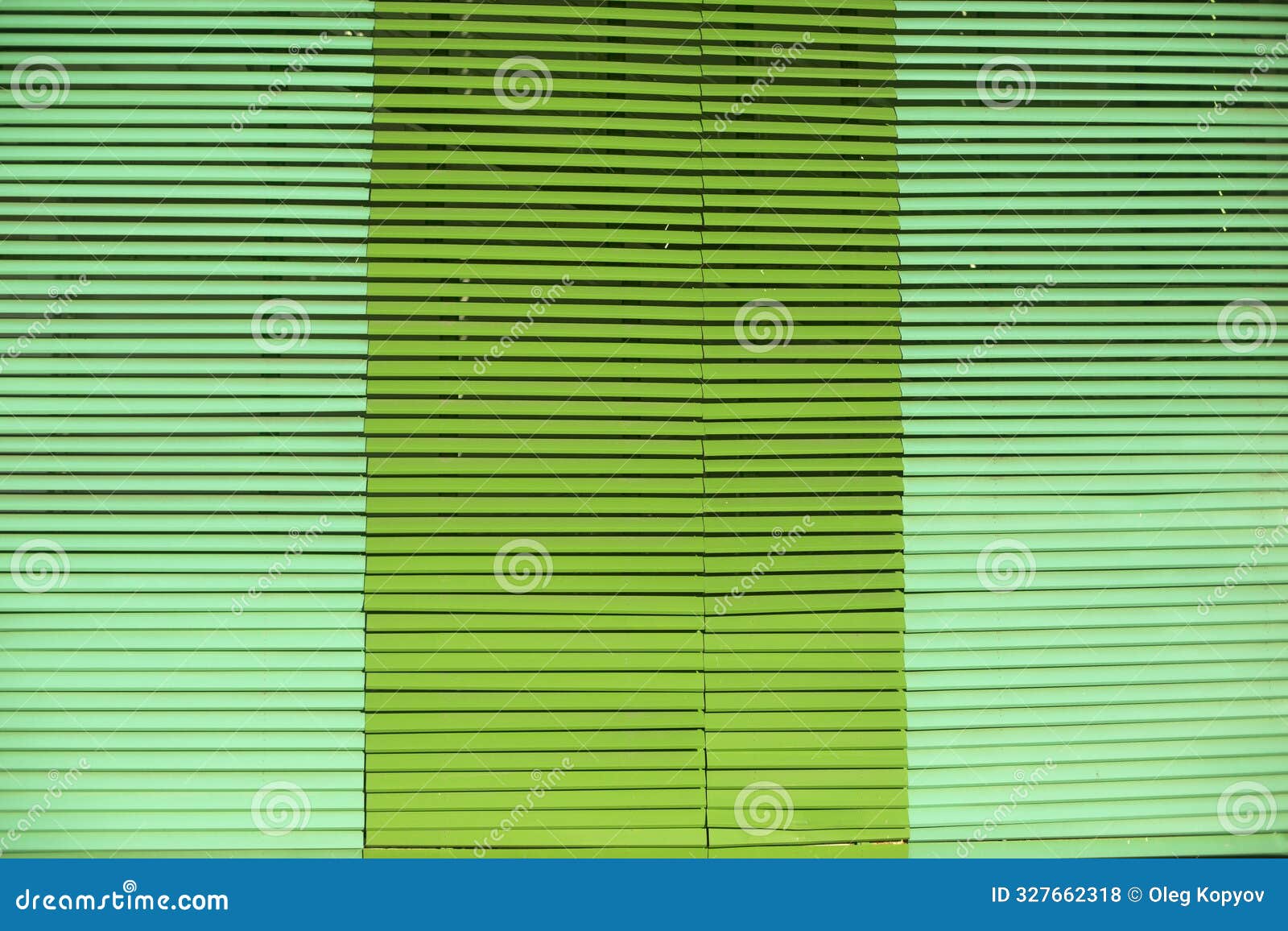 Green wall. Large blinds stock photo. Image of frame - 327662318