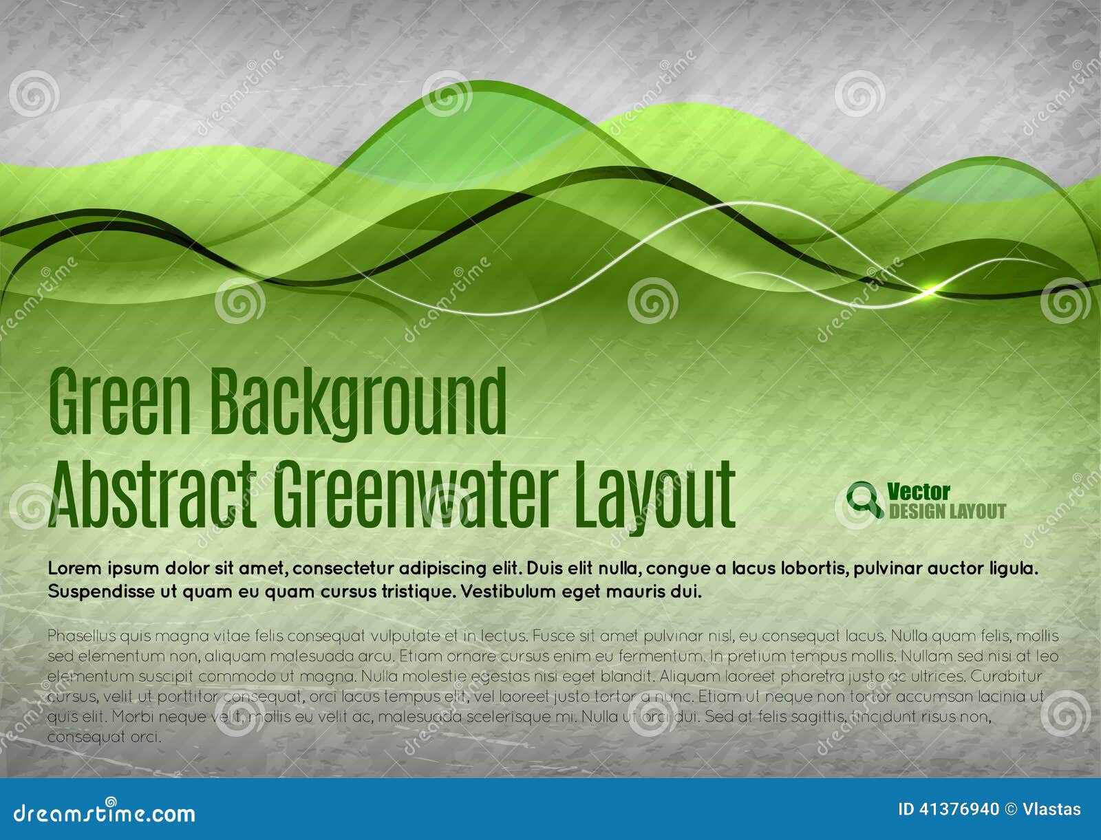 Green Water Background stock vector. Illustration of modern - 41376940