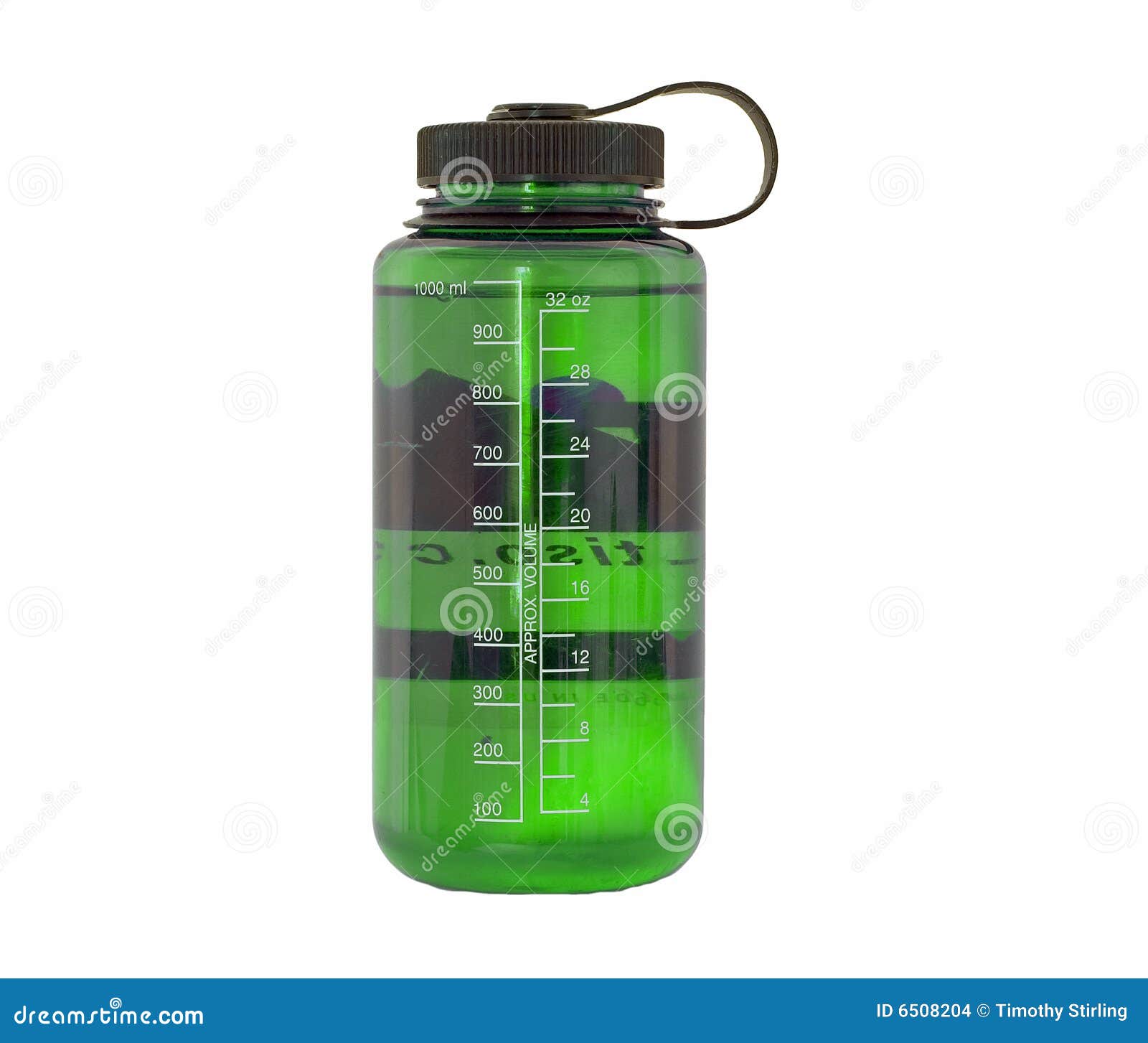 Green Water Bottle stock photo. Image of sport, healthy - 6508204