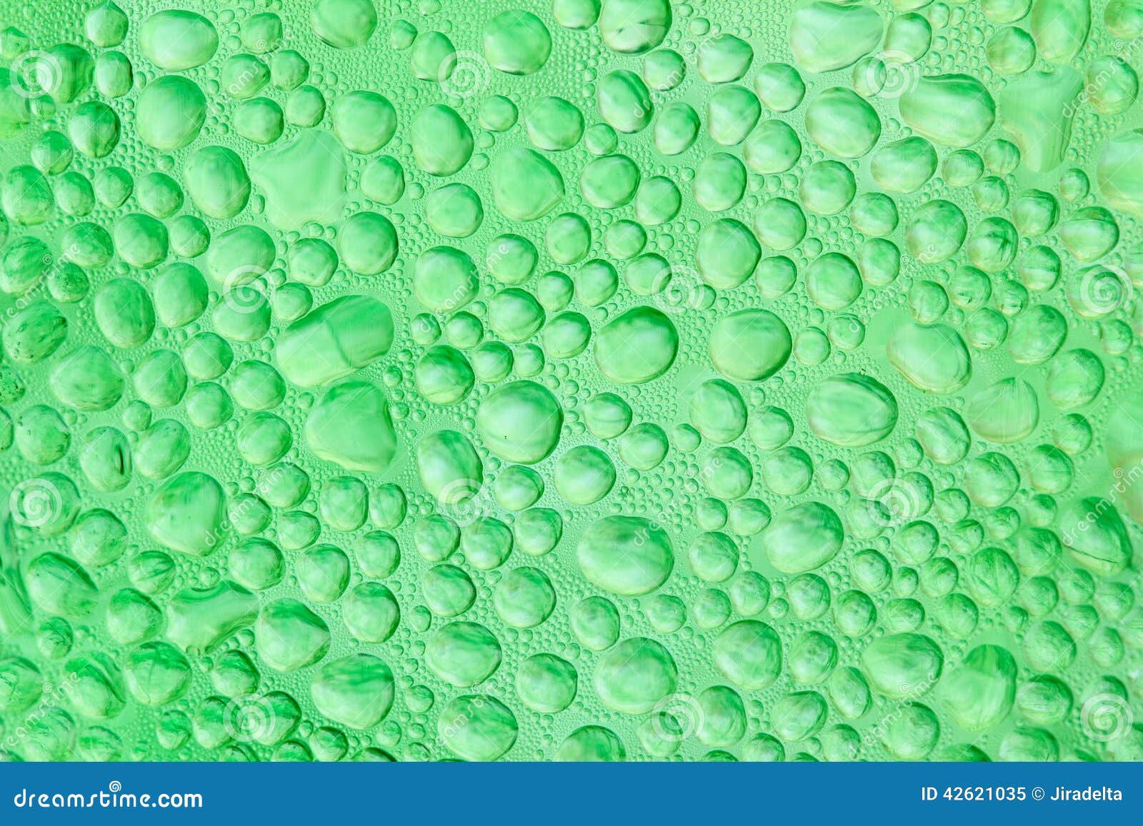 Green Water Condensation Texture Background Stock Image - Image of ...