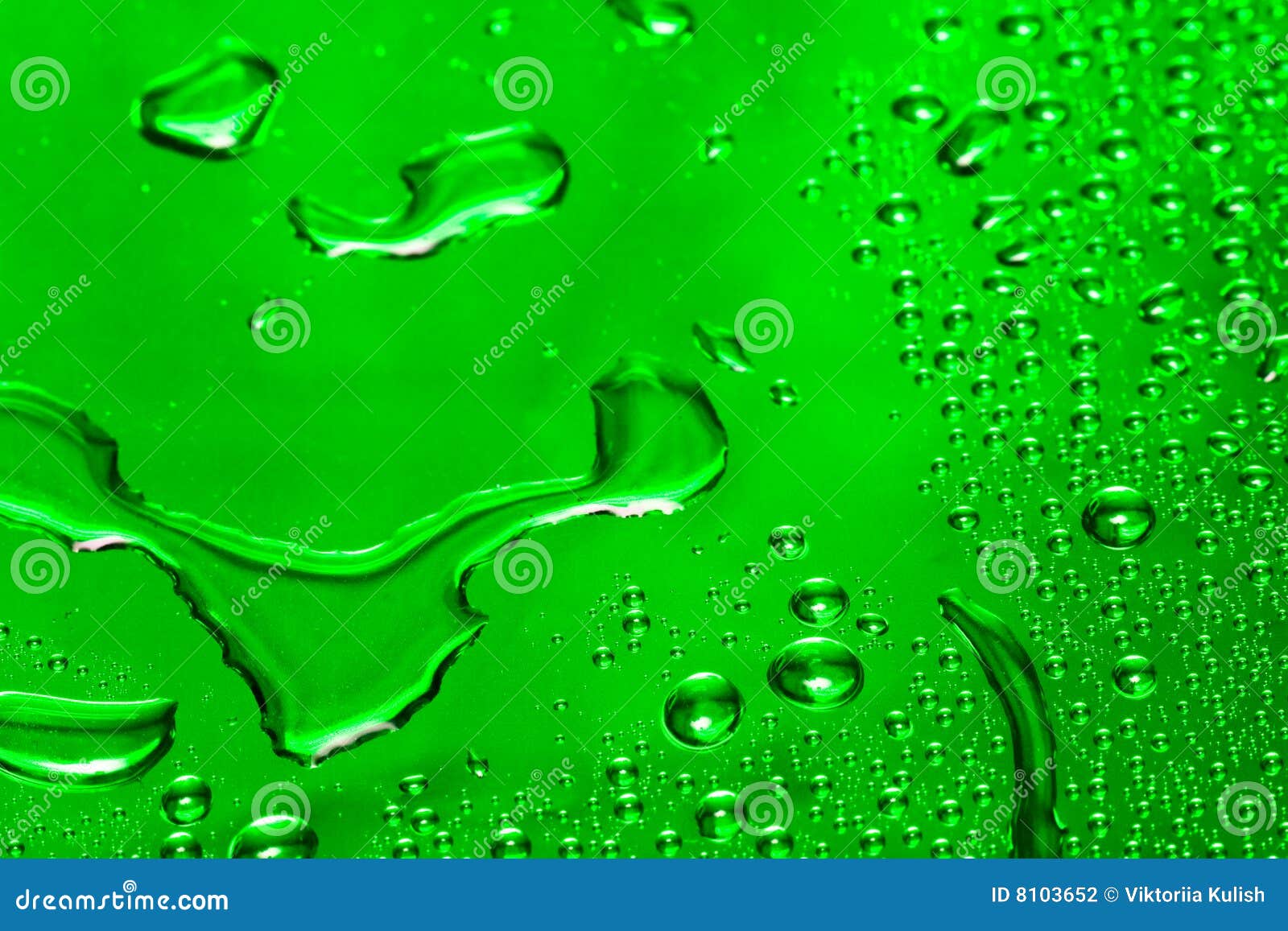 Green water drop stock photo. Image of reflection, healthy - 8103652