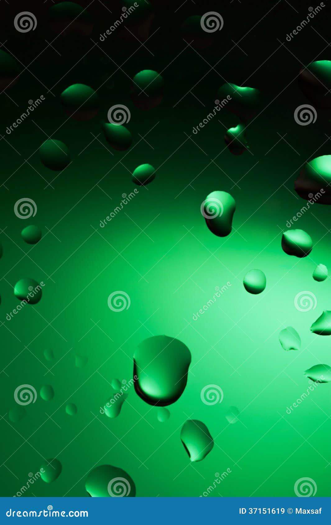 Green water drops stock image. Image of glass, pattern - 37151619