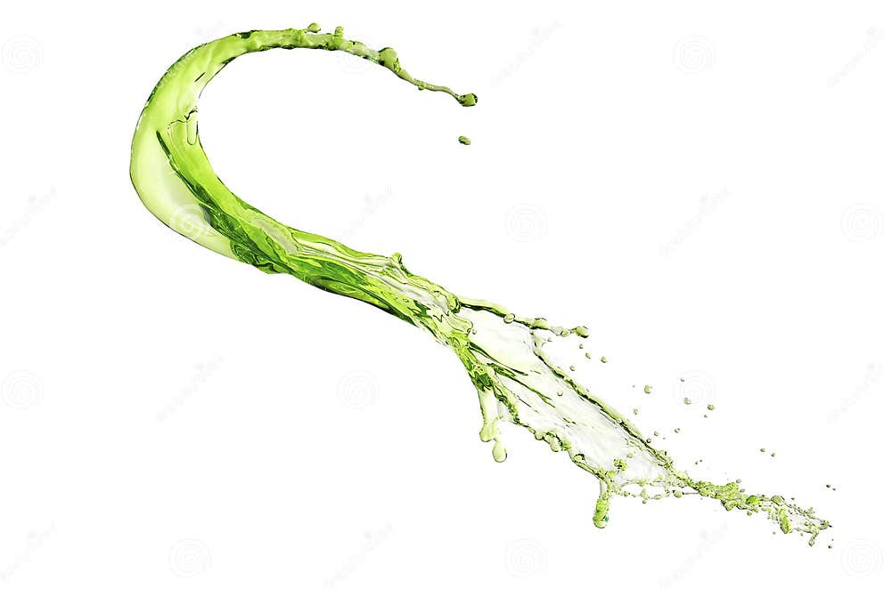 Green water splash stock image. Image of flowing, wave - 20730241
