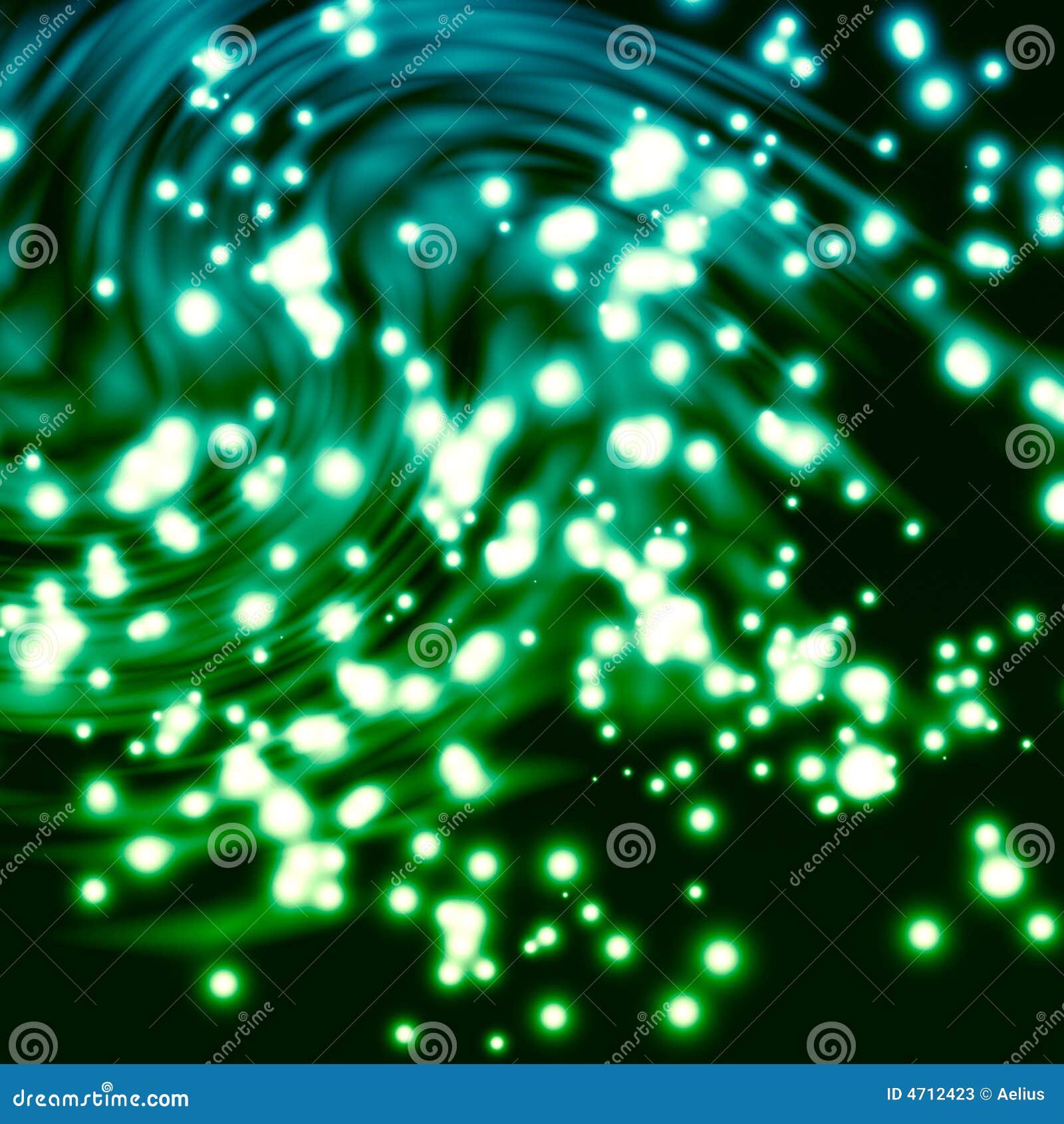 Green Water with Stars Lighten Stock Illustration - Illustration of ...