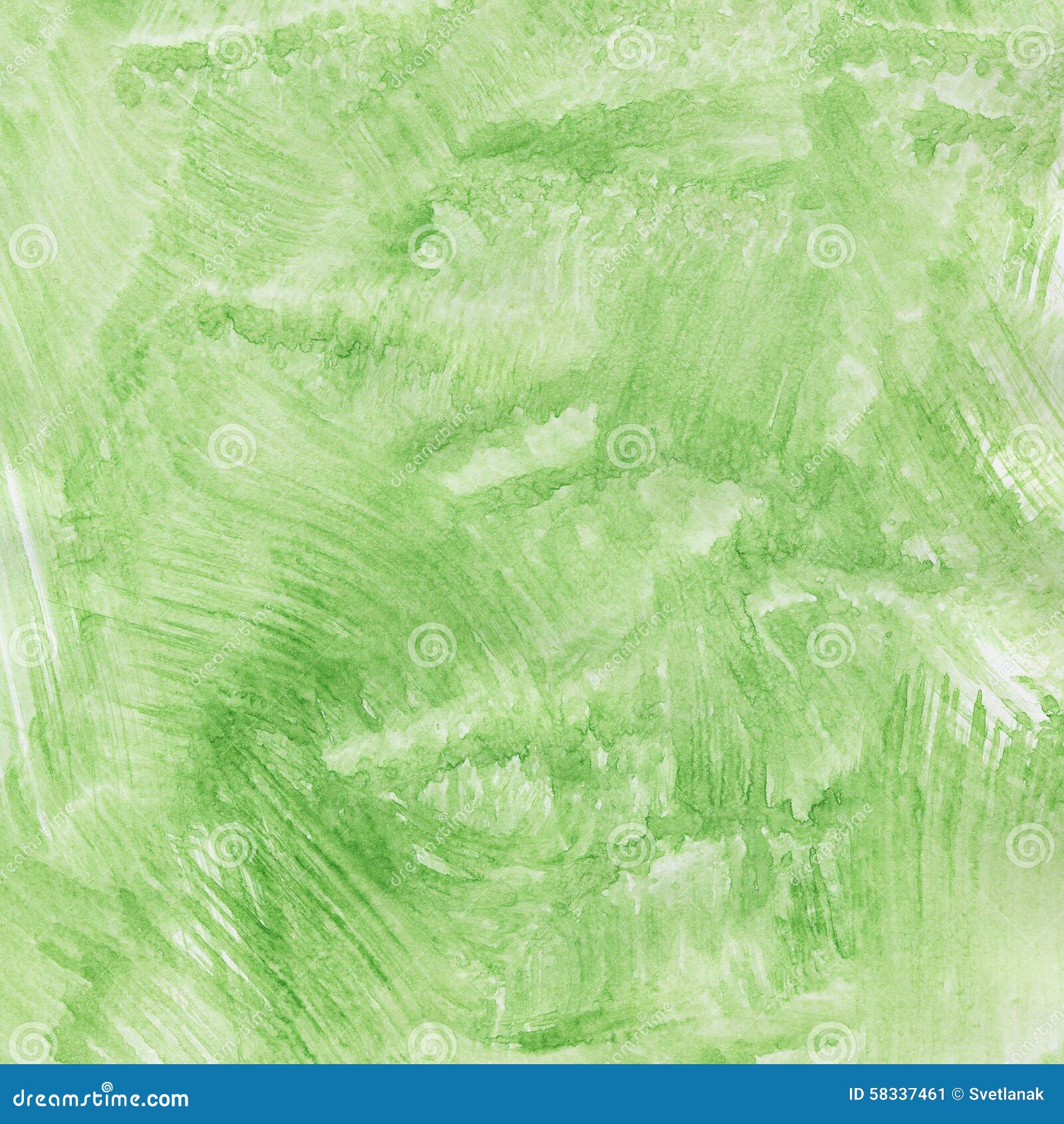 Green Watercolor Background Stock Image - Image of material, painted ...