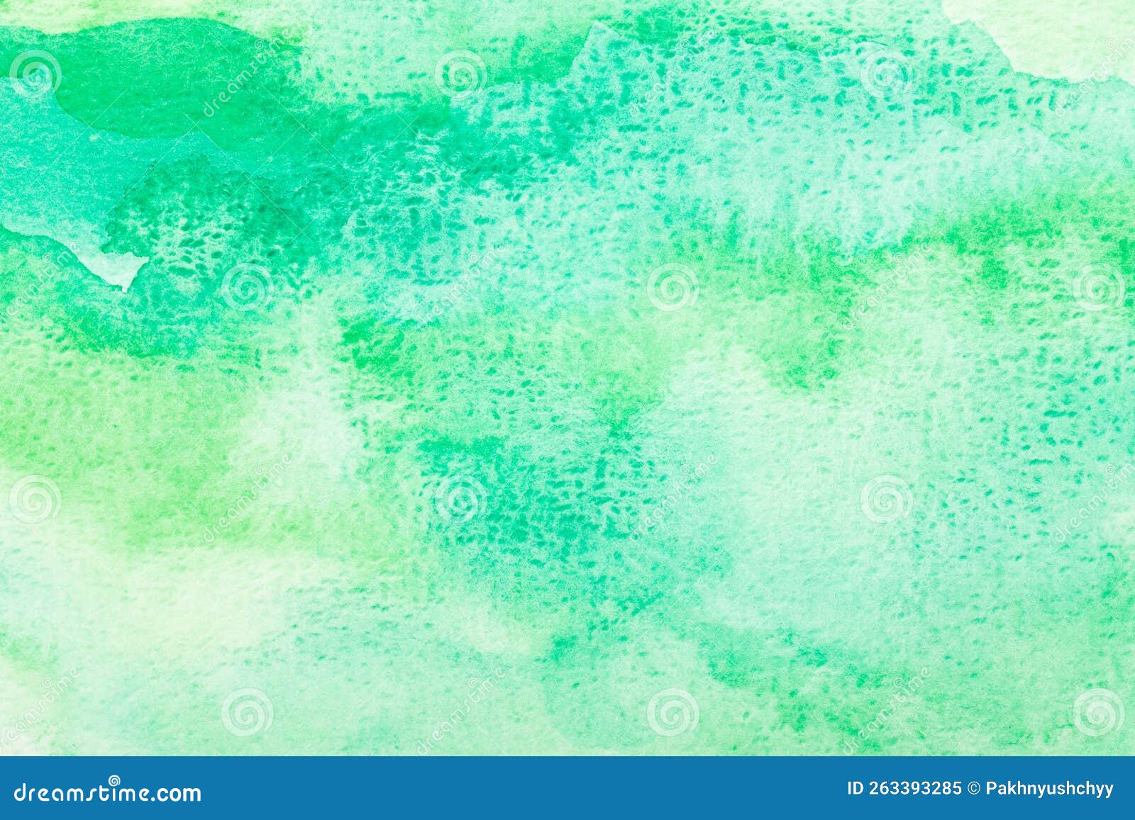 Green Watercolor Backgrounds. Hand Drawn Texture Stock Image - Image of ...