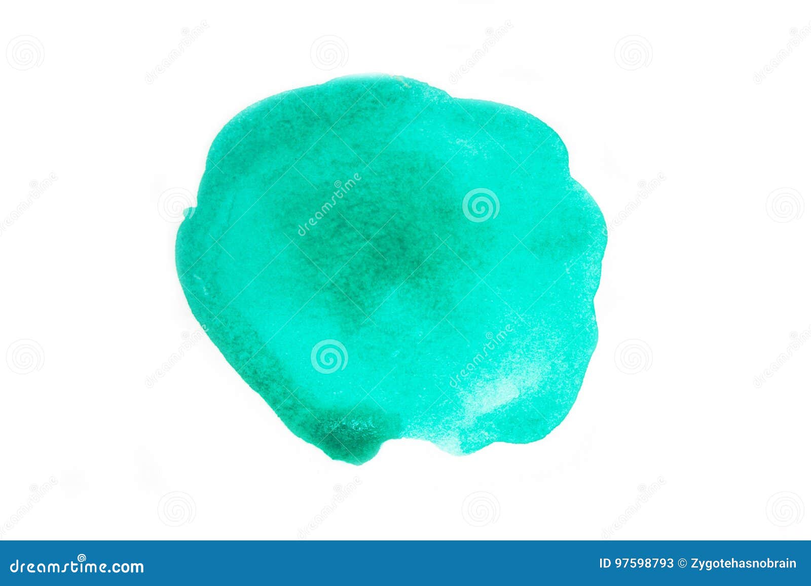 Watercolor Round Collection. Art Abstract Blot Template. Creative ...