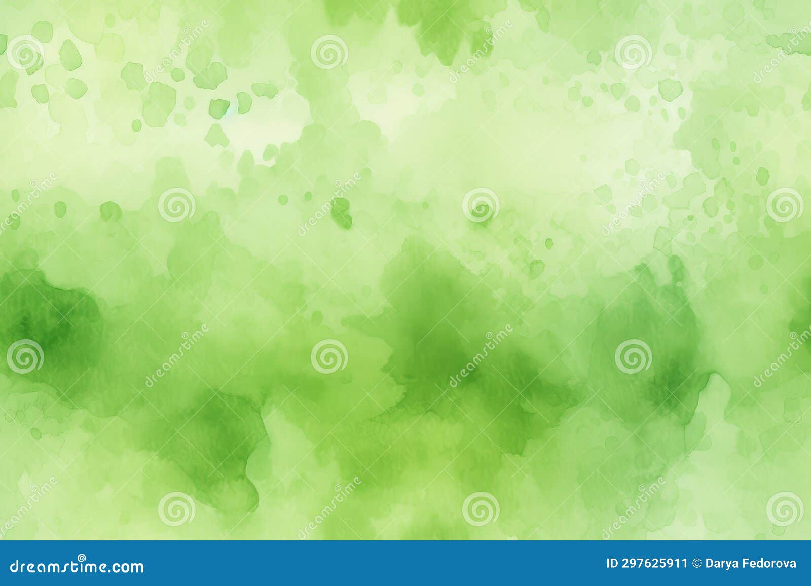 Green Watercolor Seamless Pattern for Background. Abstract Texture ...