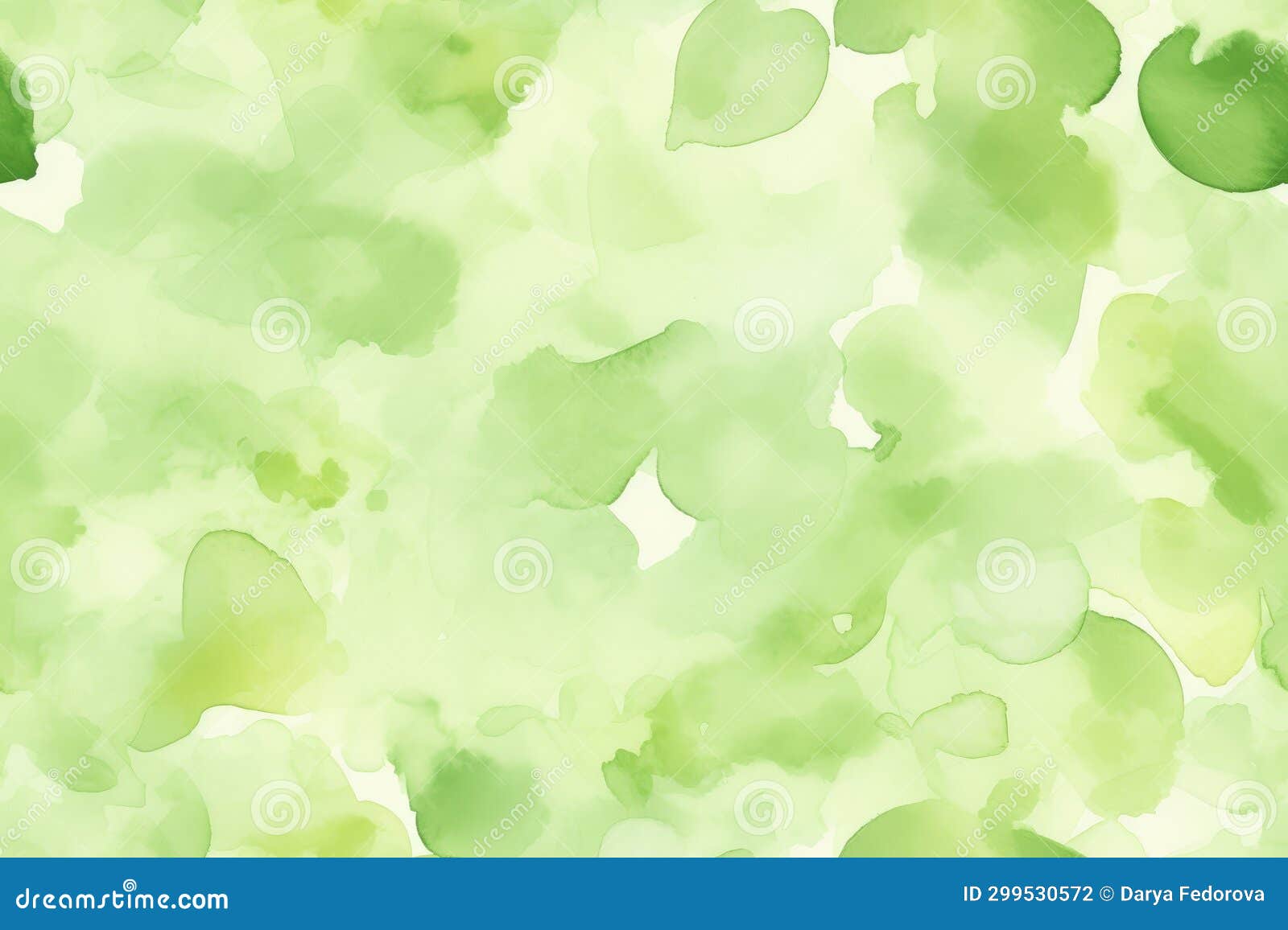 Green Watercolor Seamless Pattern for Background. Abstract Texture ...