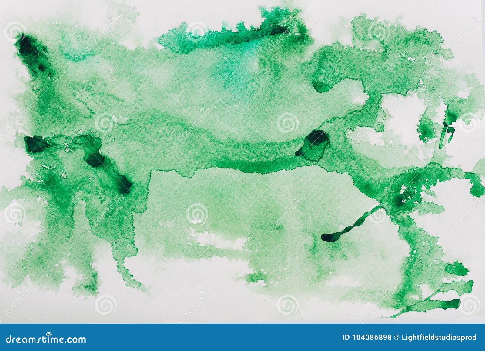 Green watercolor texture stock photo. Image of textured - 104086898