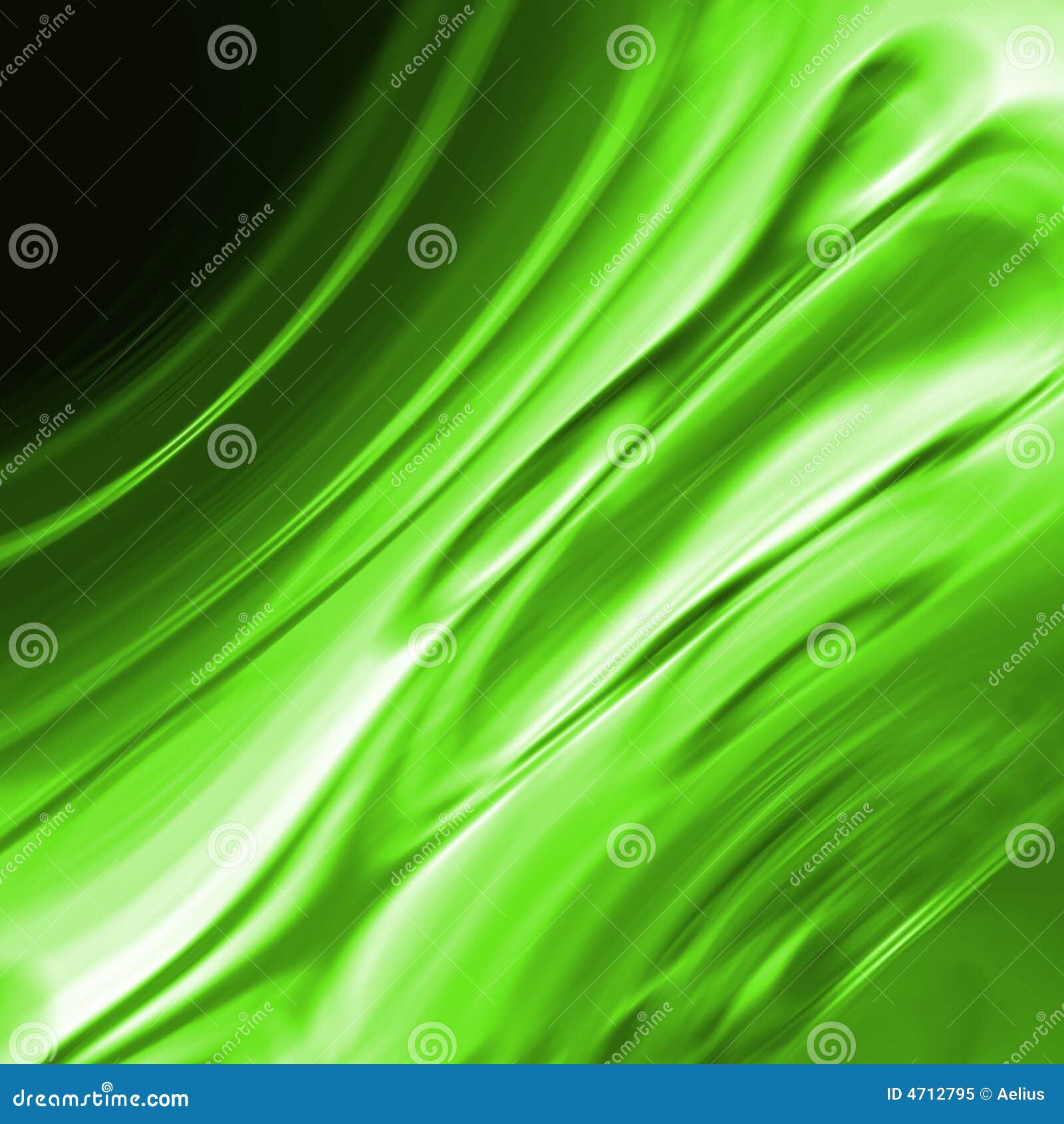 Green Waterfall or Smaragd Effect Stock Illustration - Illustration of ...