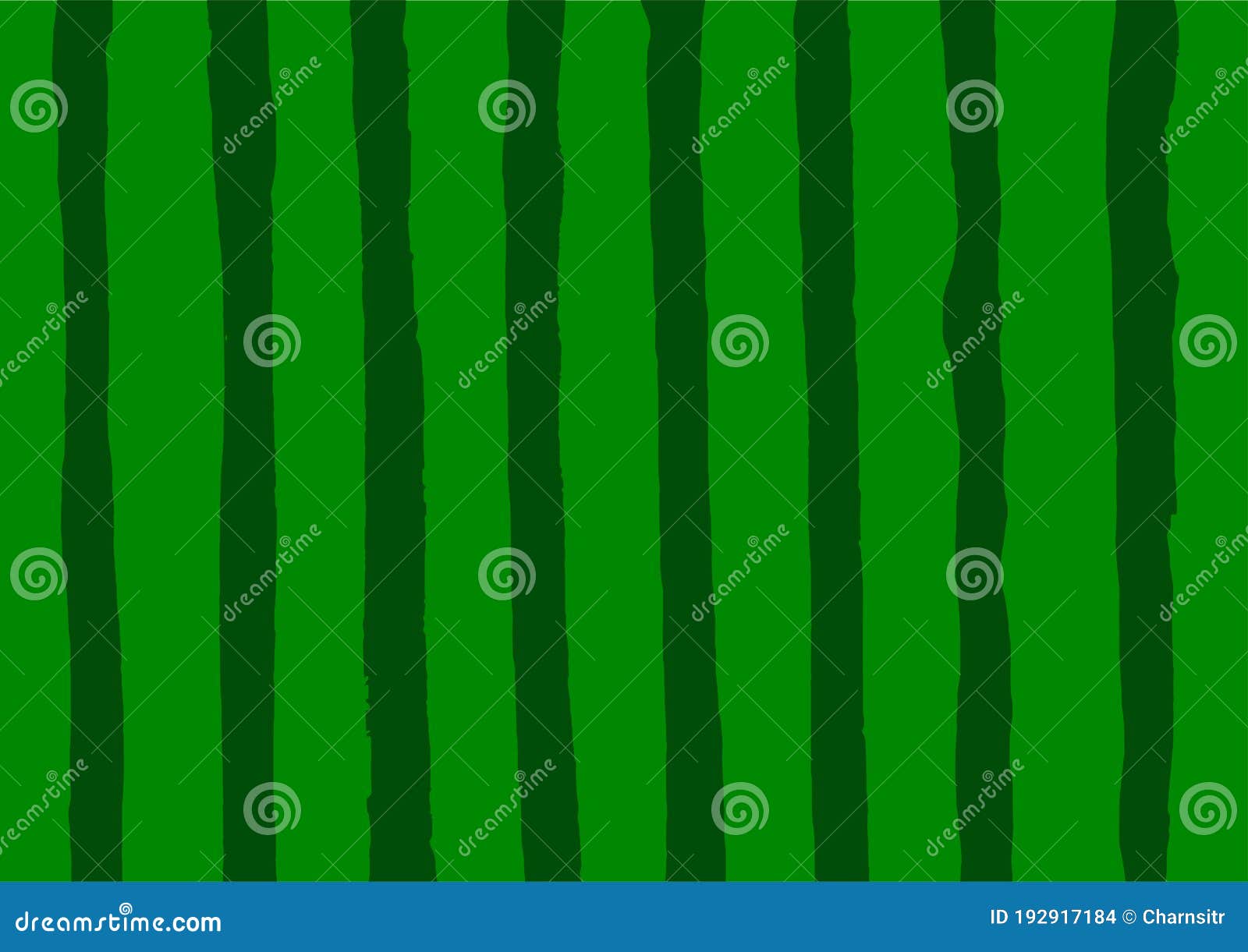 Watermelon Rind Clipart Vector Illustration | CartoonDealer.com #372685404